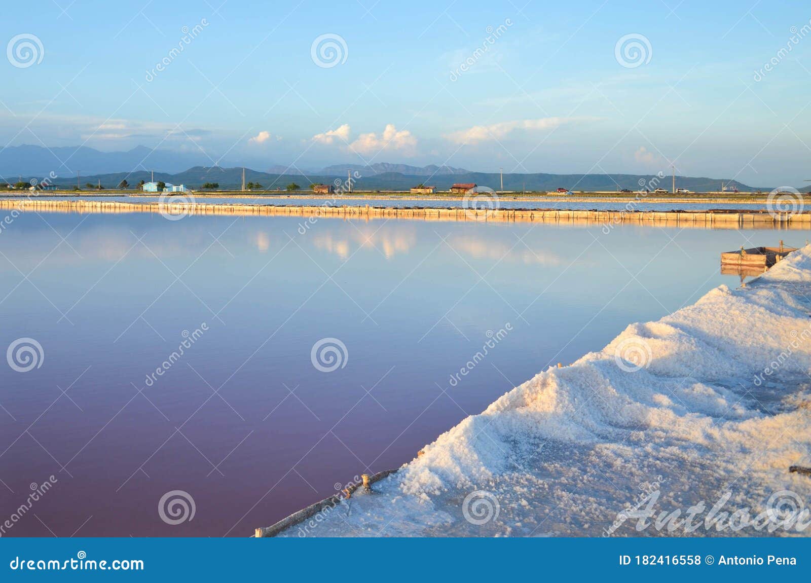 Multicolor Salty Beach stock photo. Image of republic - 182416558