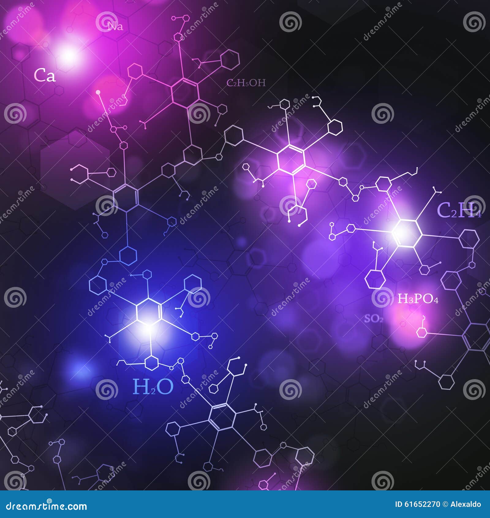 Multicolor Science Background Stock Illustration - Illustration of ...