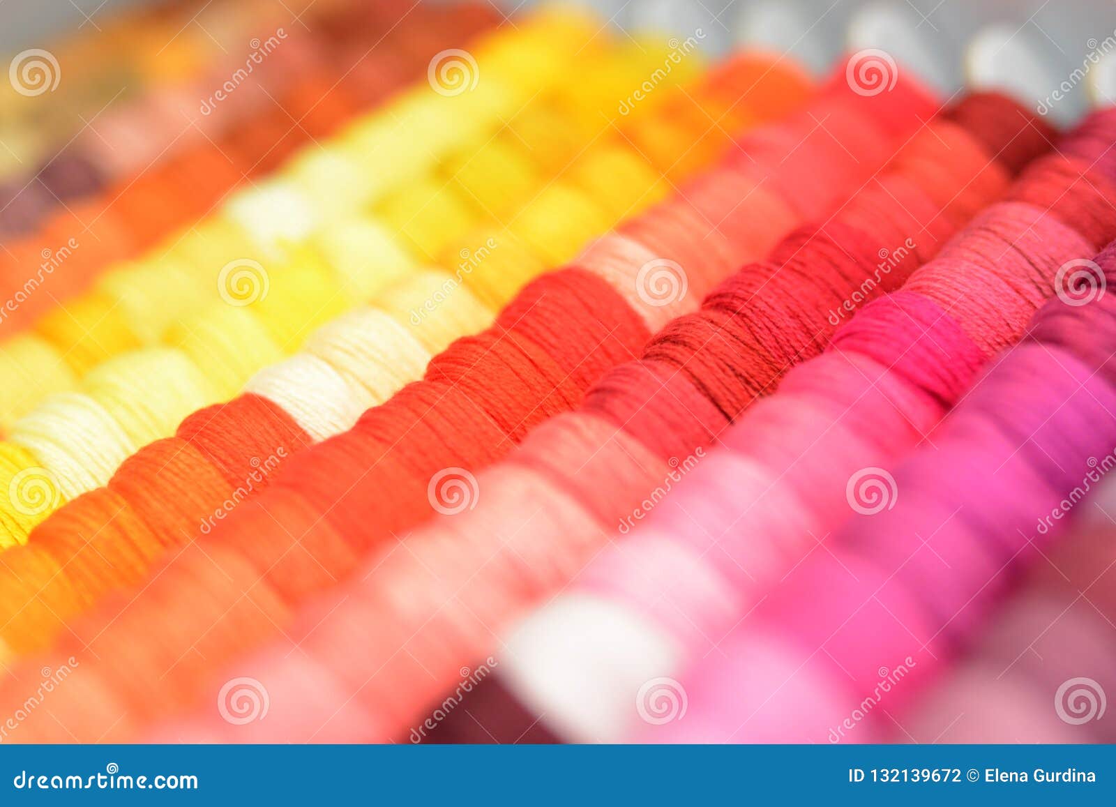 Multicolor Sewing Threads Background Stock Photo - Image of multicolor ...