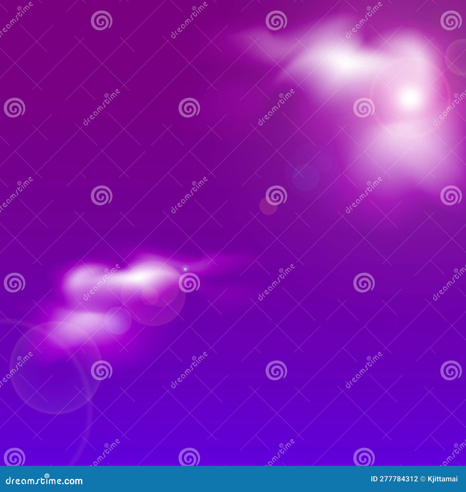 Multicolor Sky and Windy Cloud Background Stock Illustration ...