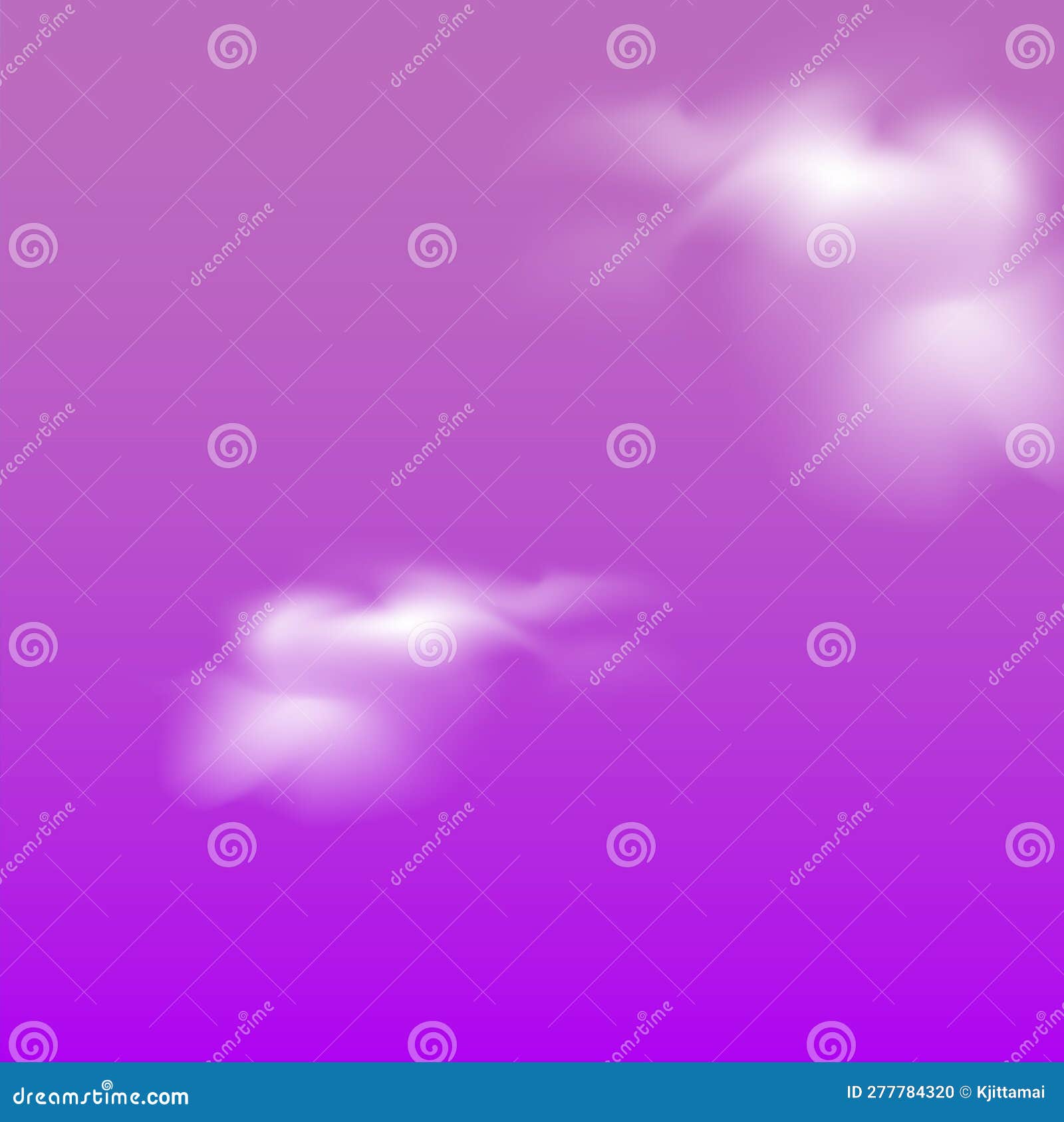 Multicolor Sky and Windy Cloud Background Stock Illustration ...