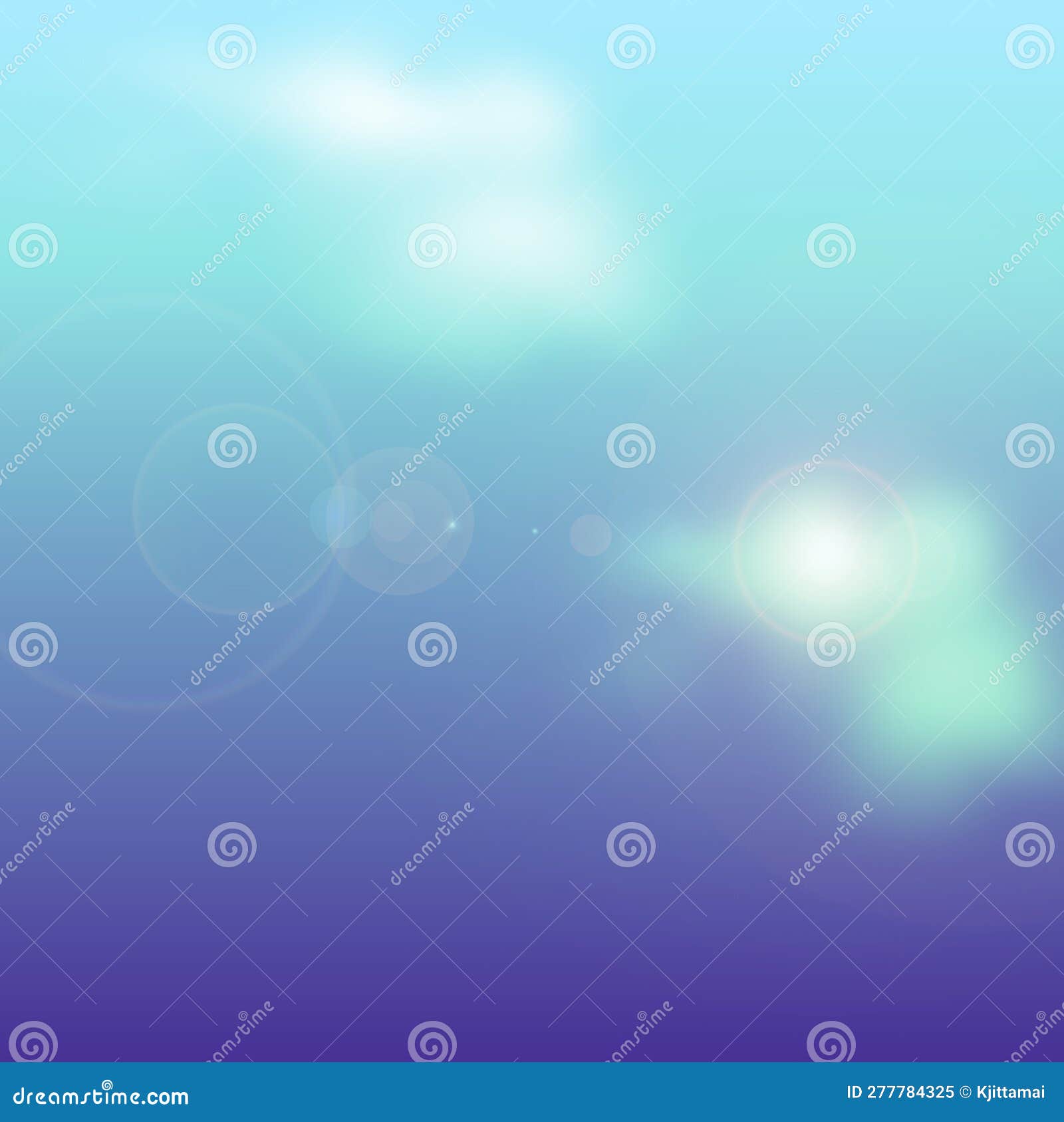 Multicolor Sky and Windy Cloud Background Stock Illustration ...