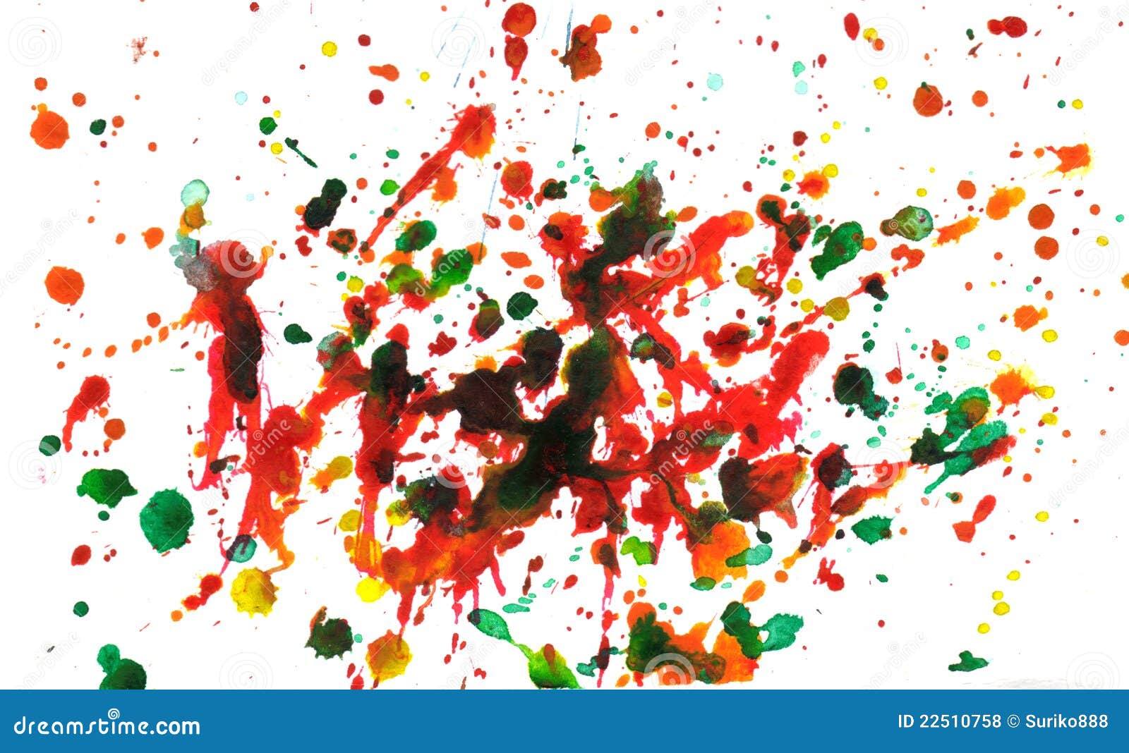 Multicolor splatter stock photo. Image of concept, aged - 22510758
