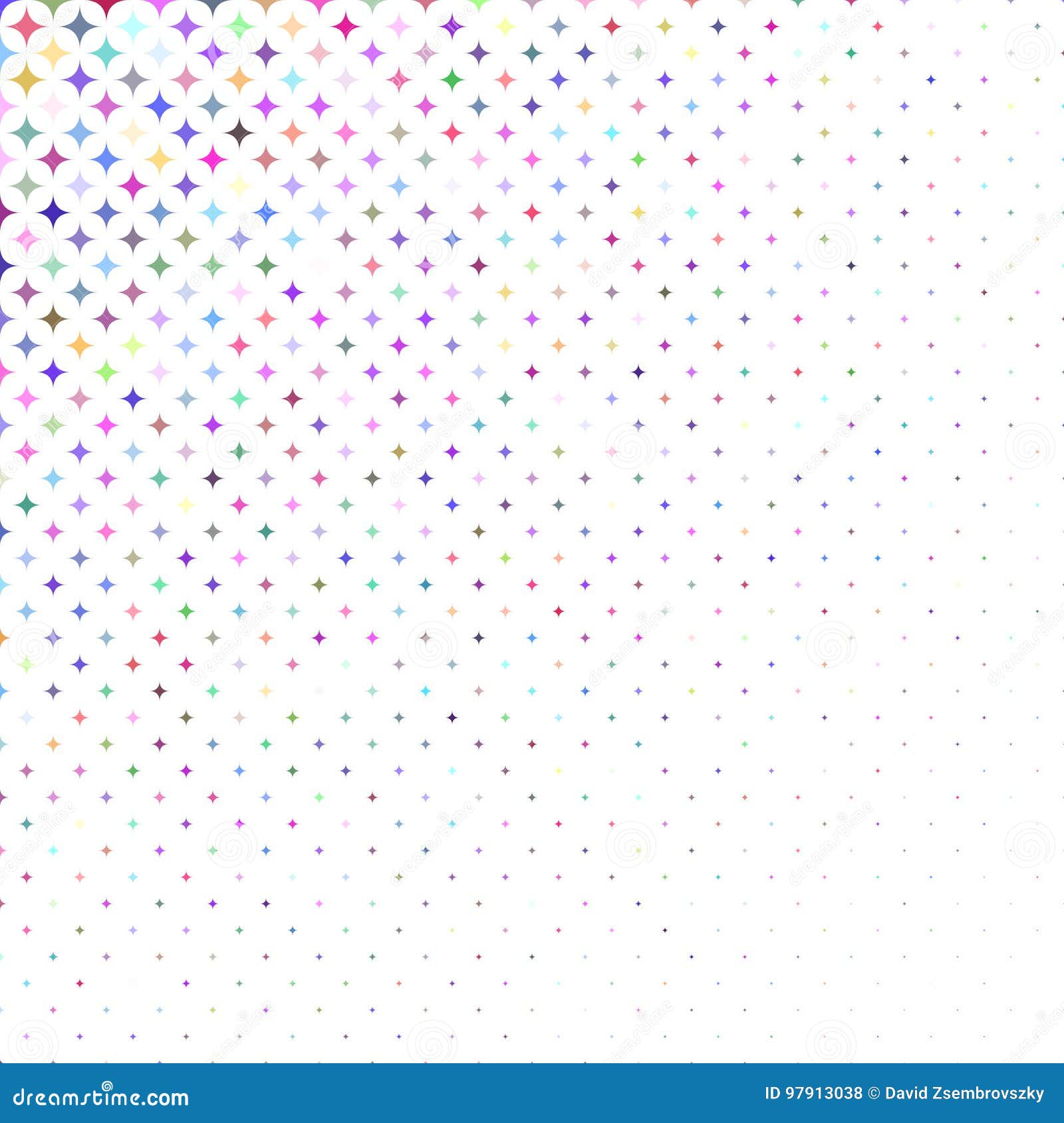 Multicolor Star Background - Vector Illustration Stock Vector ...