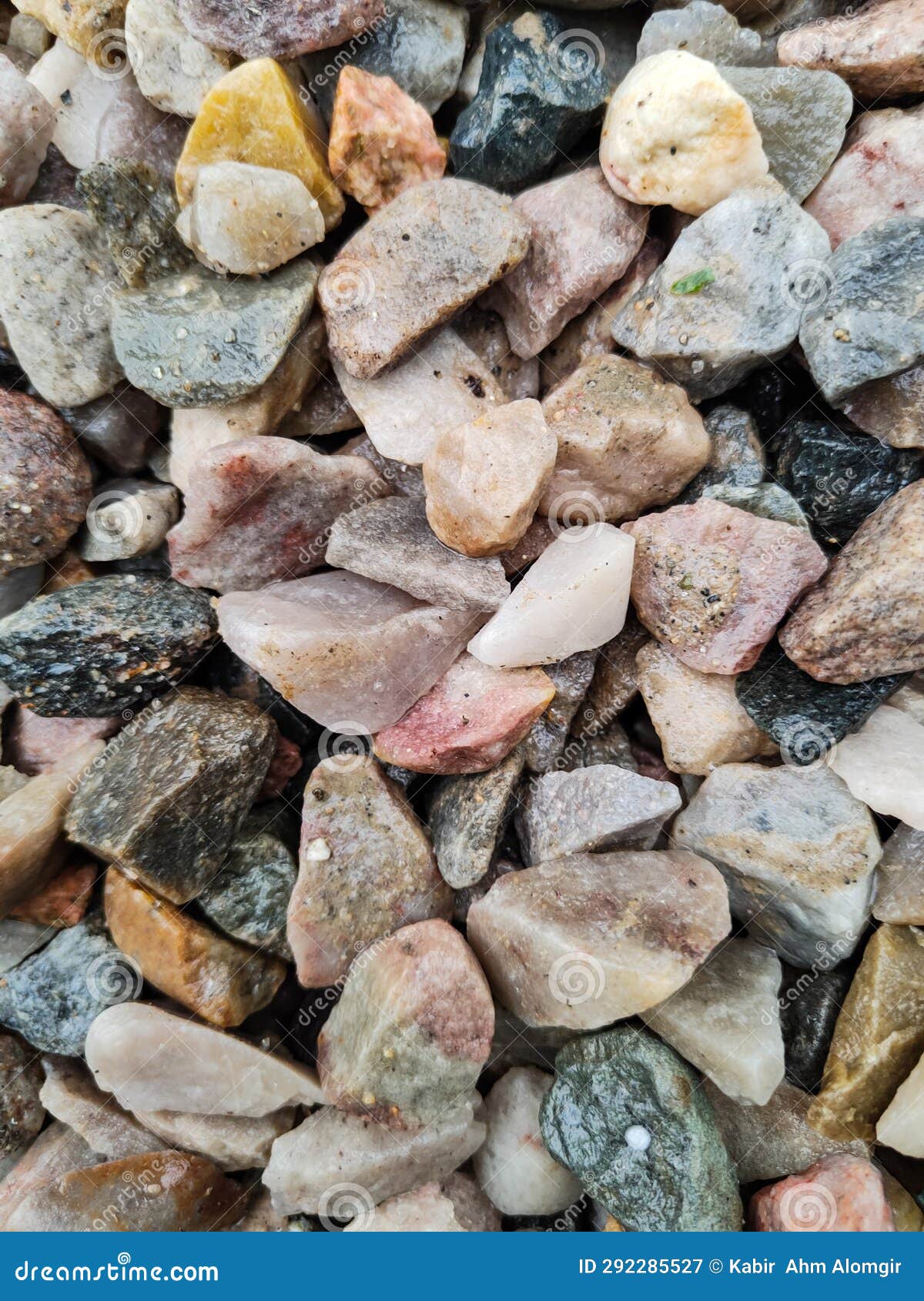 Multicolor Stone Chips for Construction Stock Image - Image of rubble ...