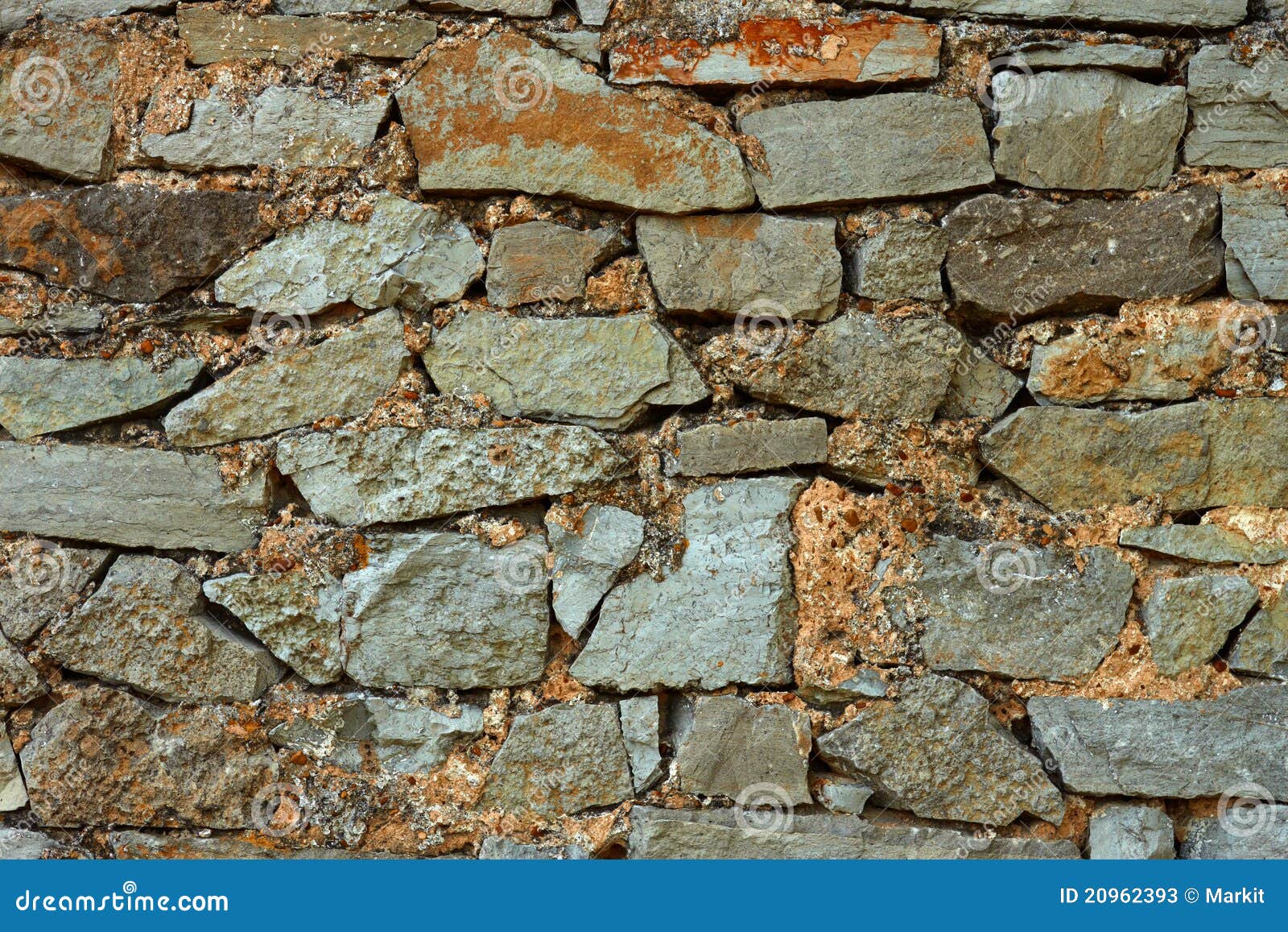 Multicolor stones wall stock image. Image of horizontal - 20962393