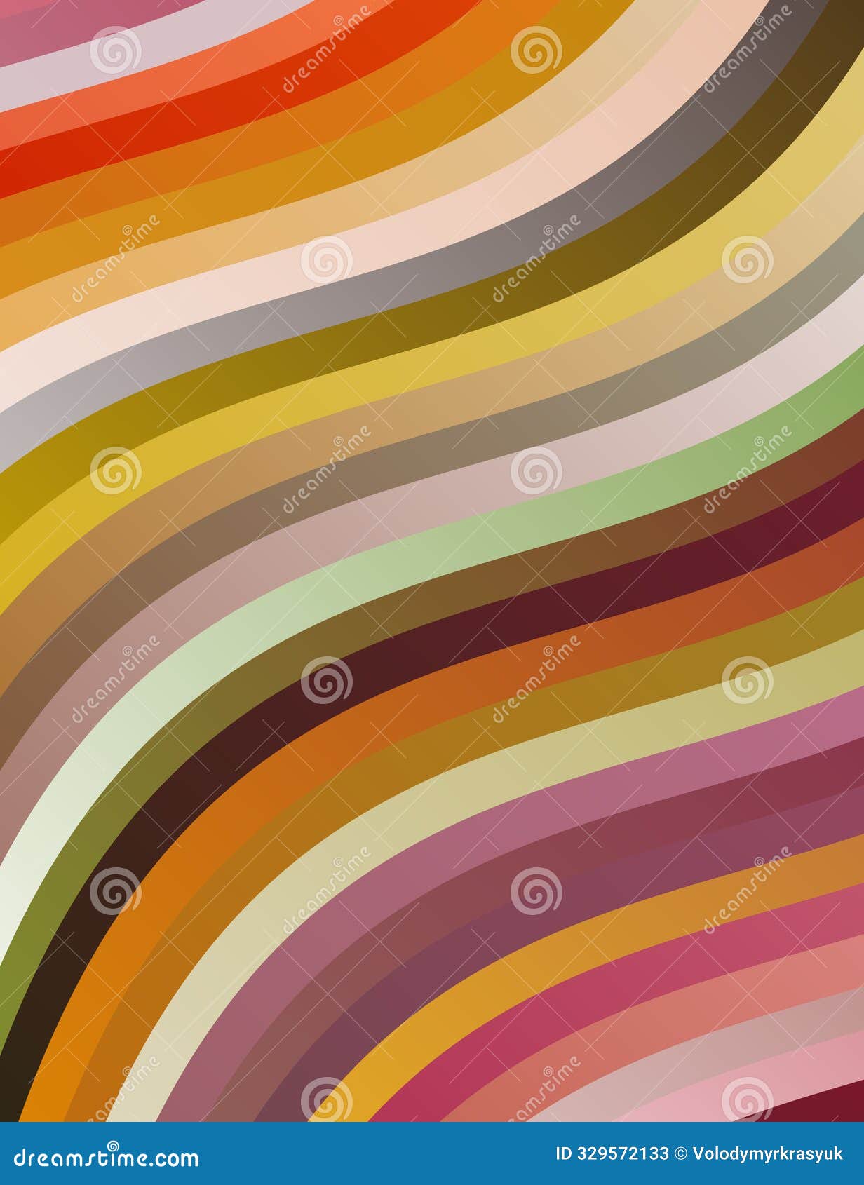 Multicolor Striped Abstract Background Stock Illustration ...