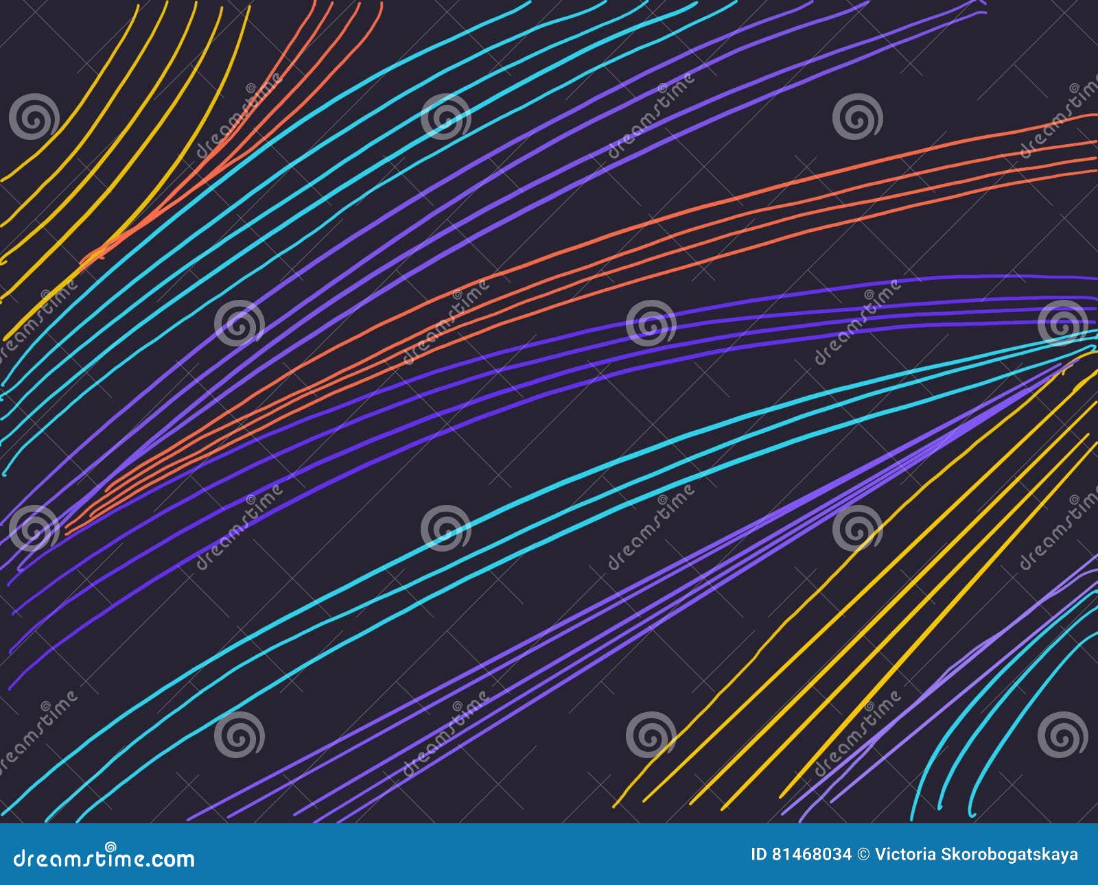 Multicolor Striped Background Stock Illustration - Illustration of ...