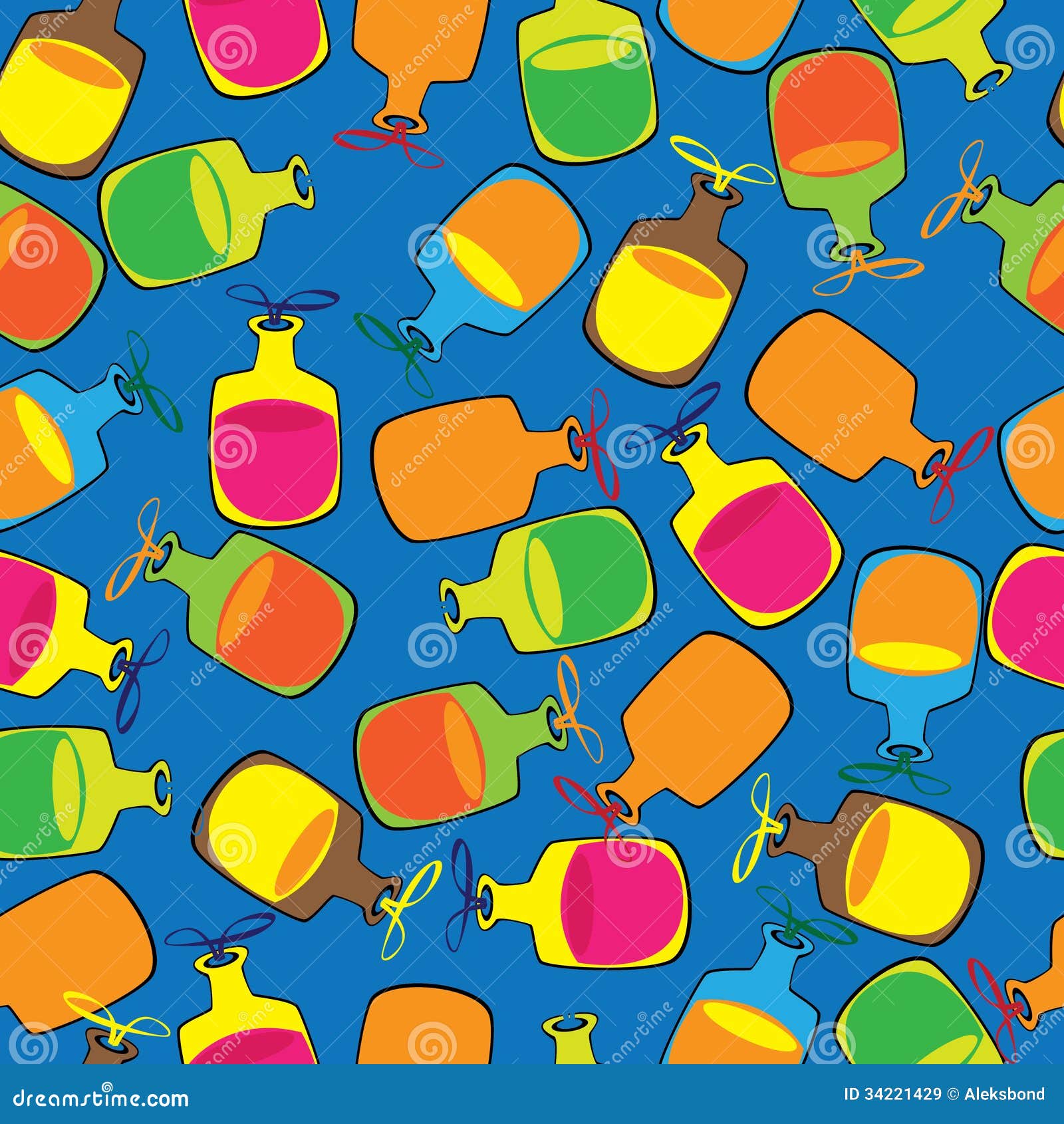 Multicolor Tags Seamless Pattern Stock Vector - Illustration of luggage ...