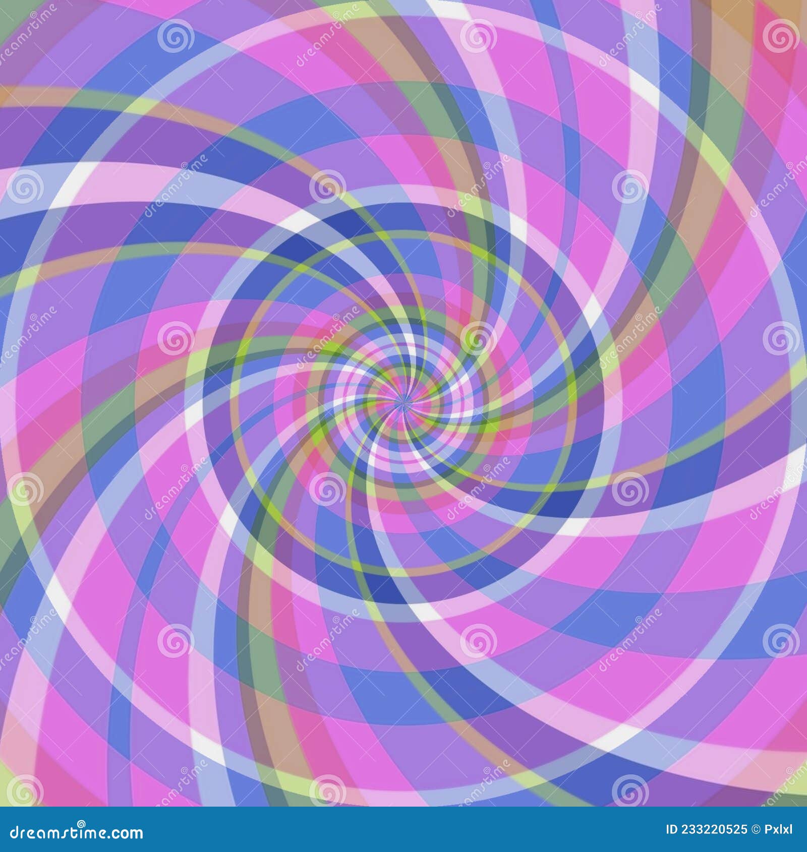 Multicolor Tartan Spiral Pattern Illustration Stock Illustration ...