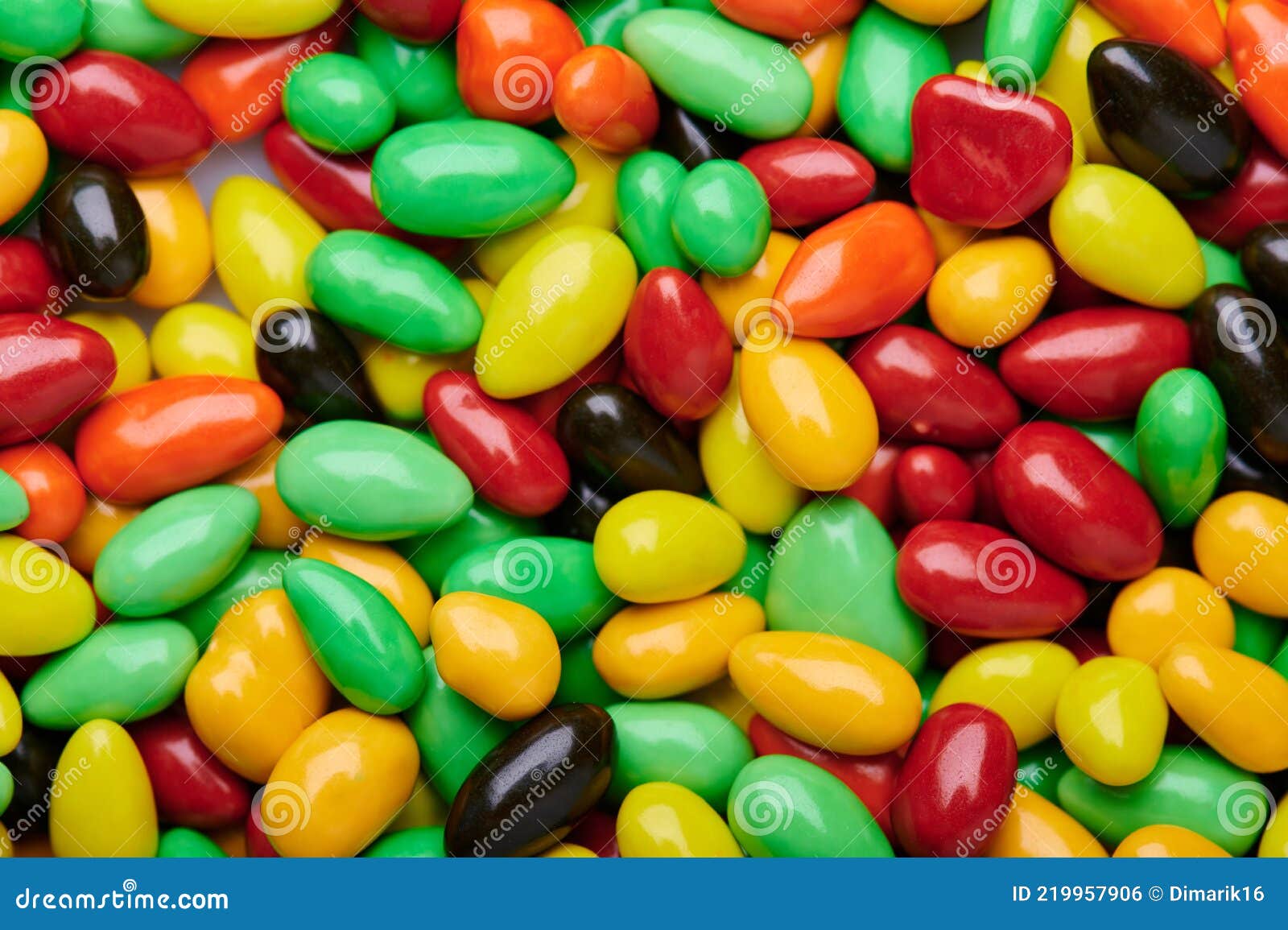 Multicolor tasty candies stock photo. Image of group - 219957906
