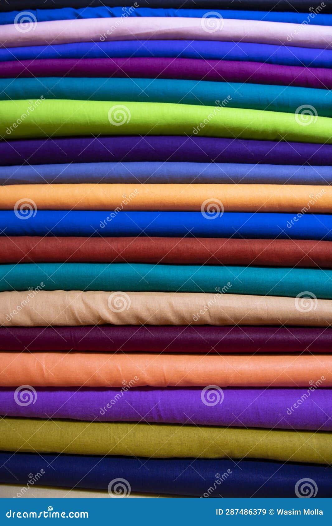 Multicolor Textile Fabrics Pattern Texture Background Stock Image ...