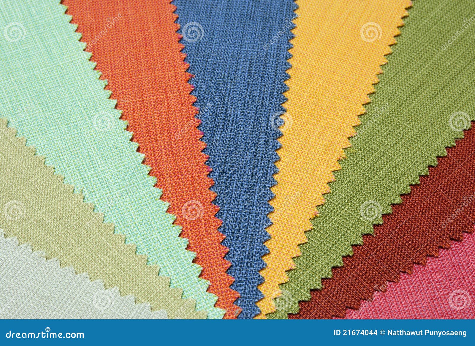 Multicolor Tone of Fabric Texture Sample Stock Photo - Image of catalog ...