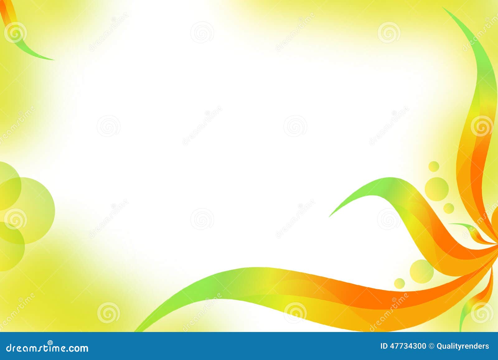 Multicolor Waves Right Side, Abstrack Background Stock Illustration ...
