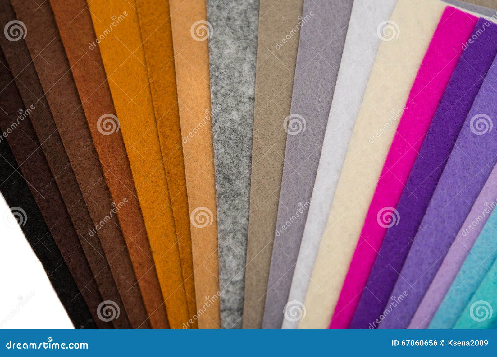 Multicolor wool felt stock photo. Image of craft, decorative - 67060656