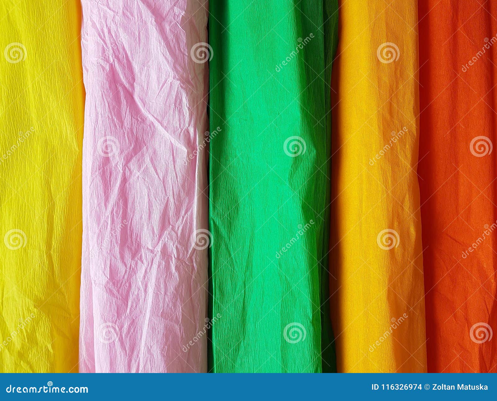 Multicolor Wrinkled Paper Background Silk Surface Empty Blank Sheets ...