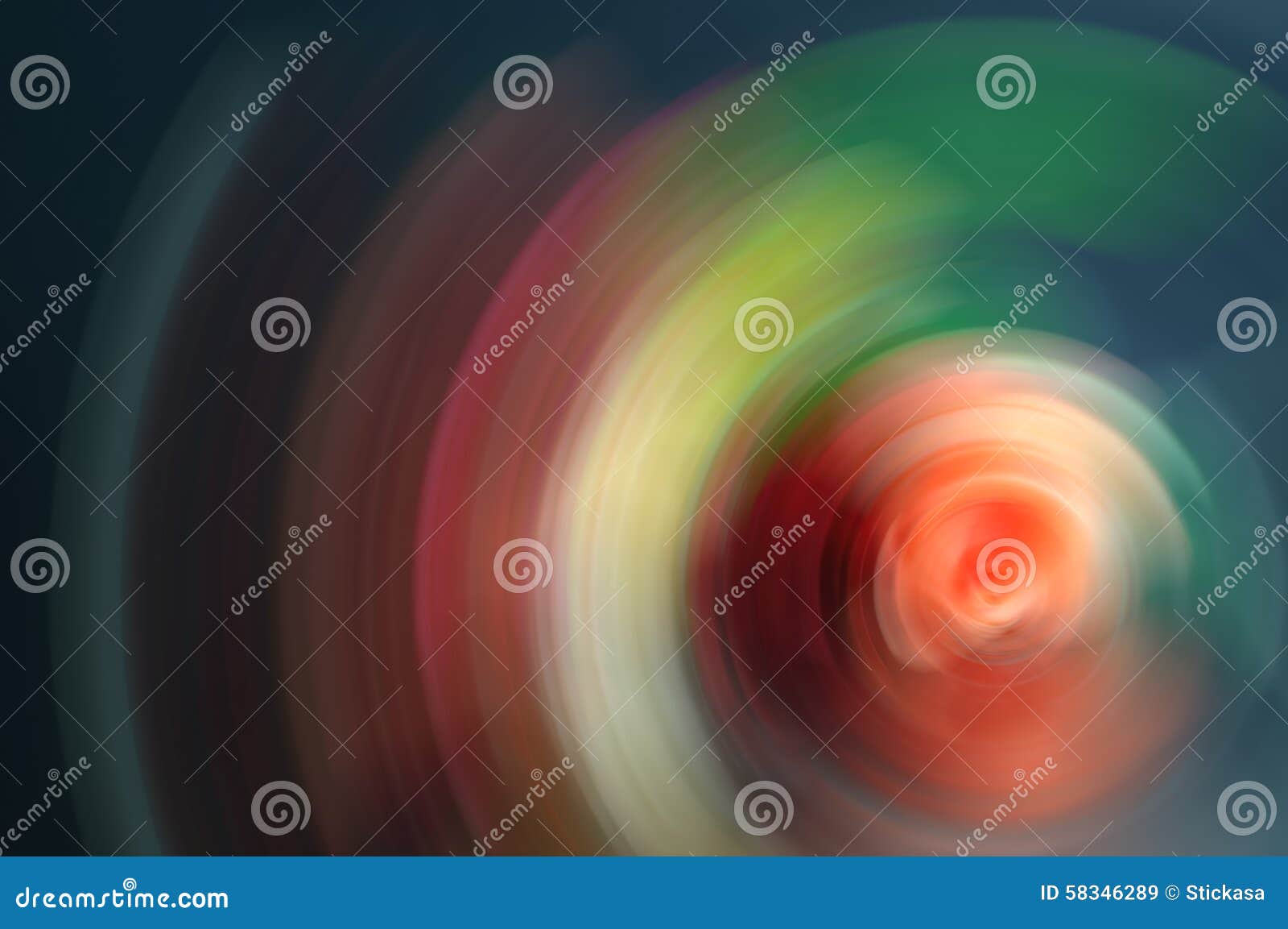 Multicolored Abstract Background Radial Blur Stock Image - Image of ...