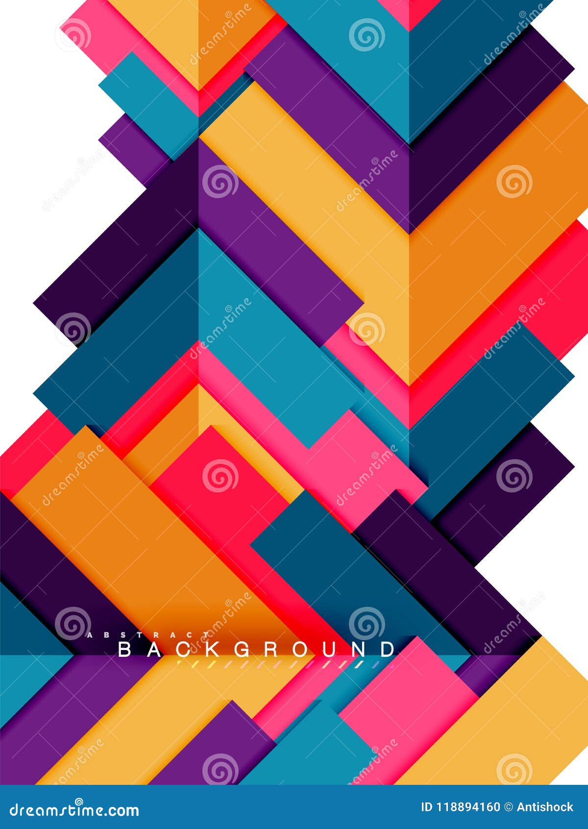Multicolored Abstract Geometric Shapes, Geometry Background for Web ... Multicolored Abstract Geometric Shapes, Geometry Background for Web ...