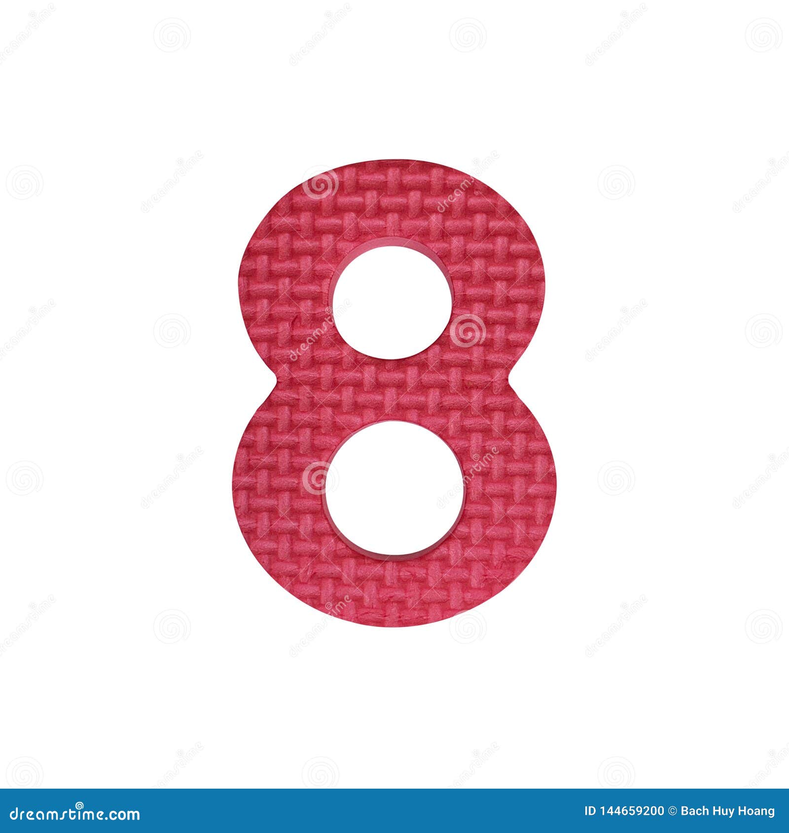 Number 8 in the Digit Table Stock Photo - Image of color, isolated ...