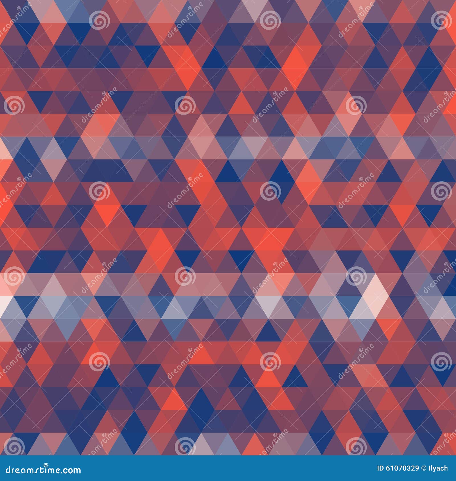 Multicolored Angular Wattled Pattern Background Stock Illustration ...