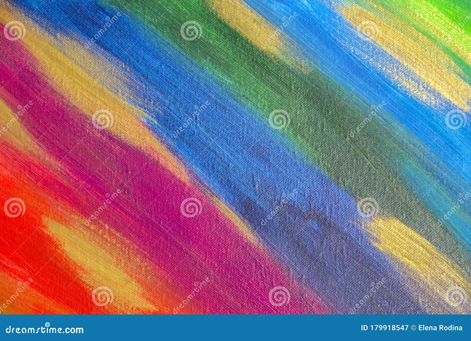 Multicolored Background. Paint on Canvas Stock Image - Image of mess ...
