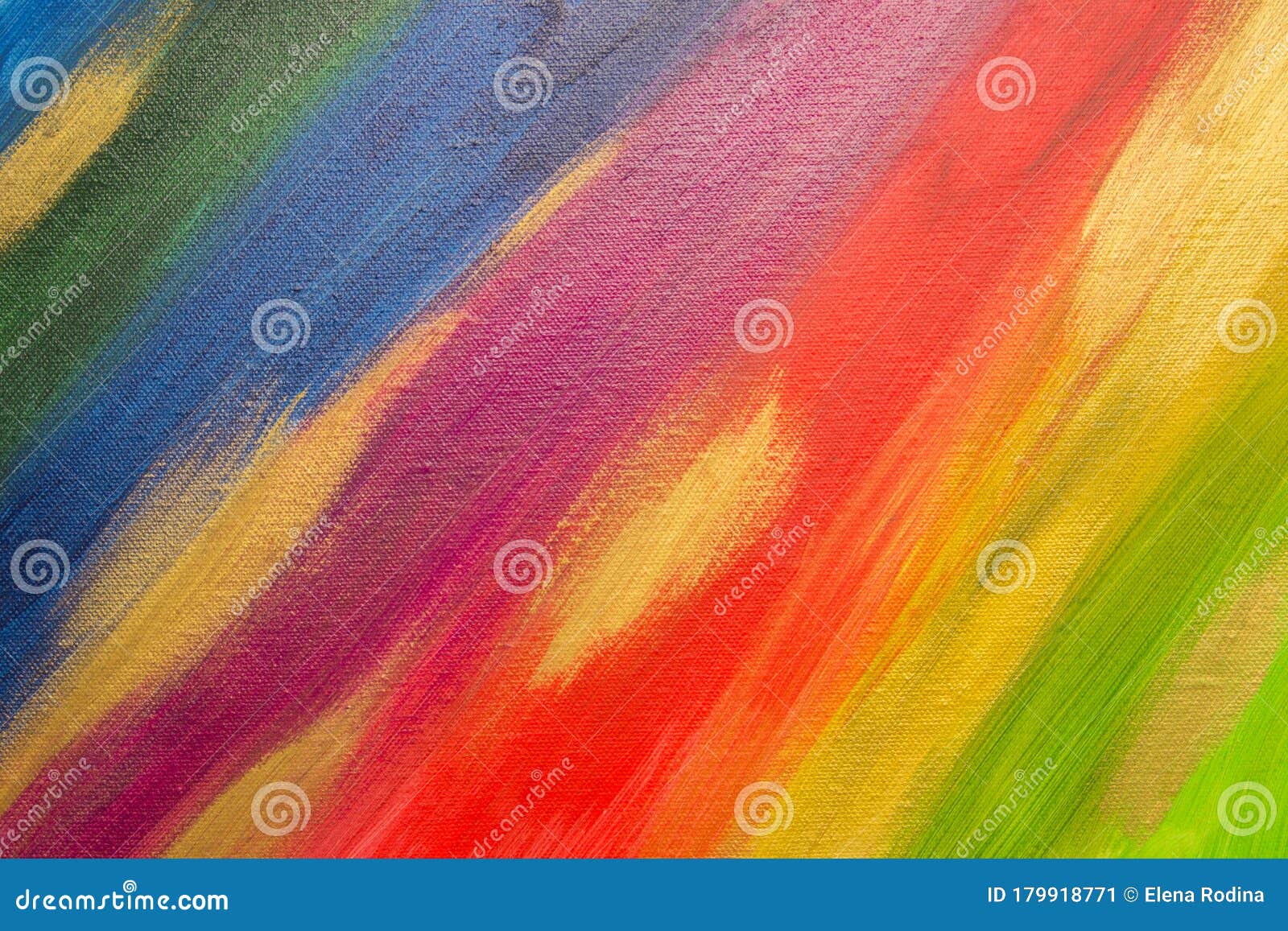 Multicolored Background. Paint on Canvas Stock Image - Image of ...