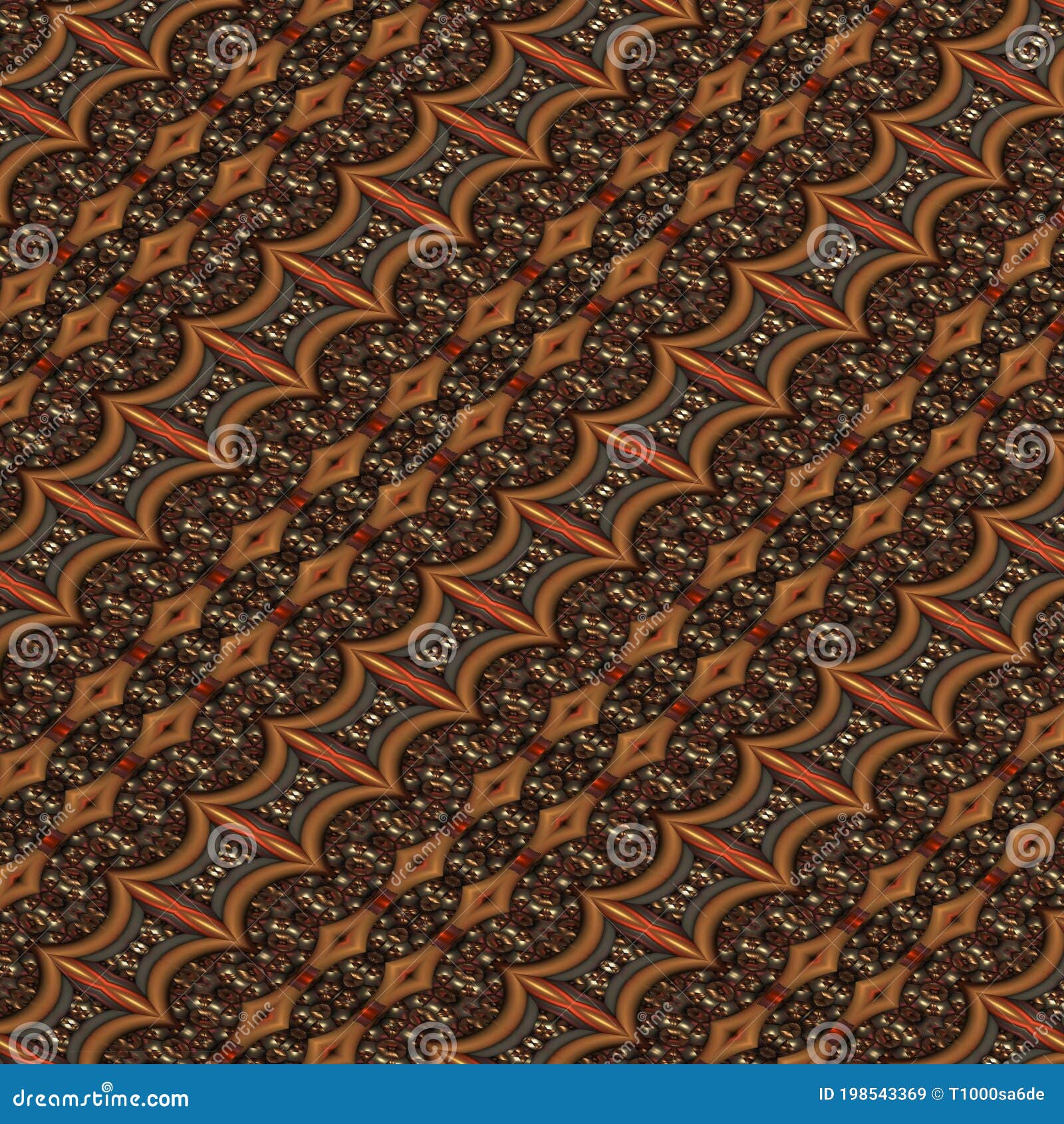 Multicolored Background with Symmetrical Patterns. Stock Illustration ...