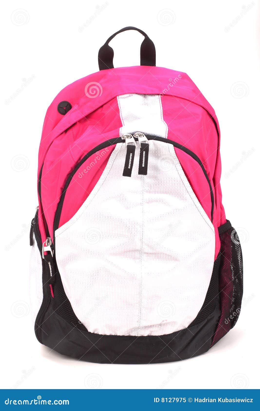Multicolored backpack stock image. Image of colored, shoulder - 8127975