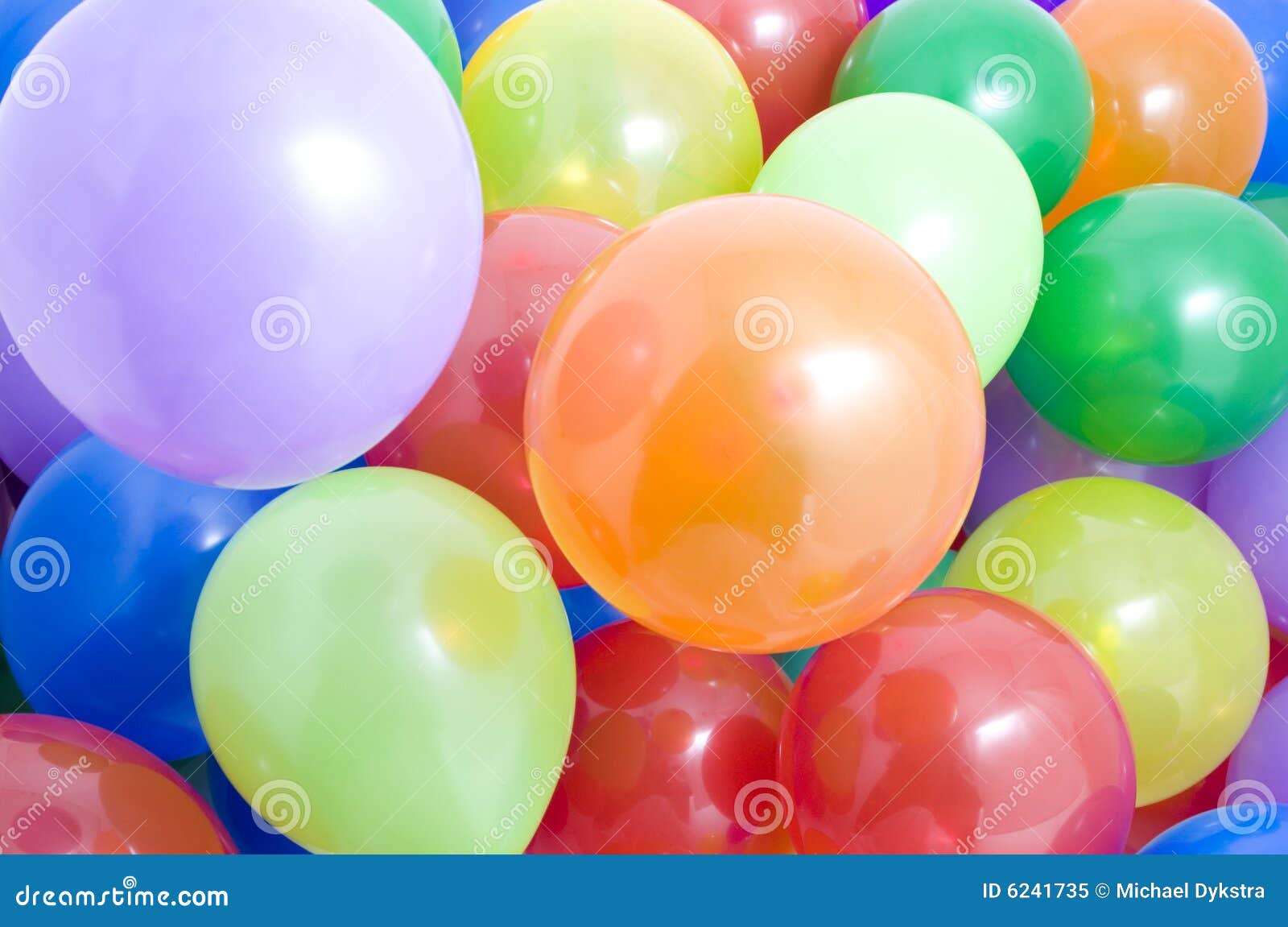 Multicolored Balloons Background Stock Image - Image of colorful ...