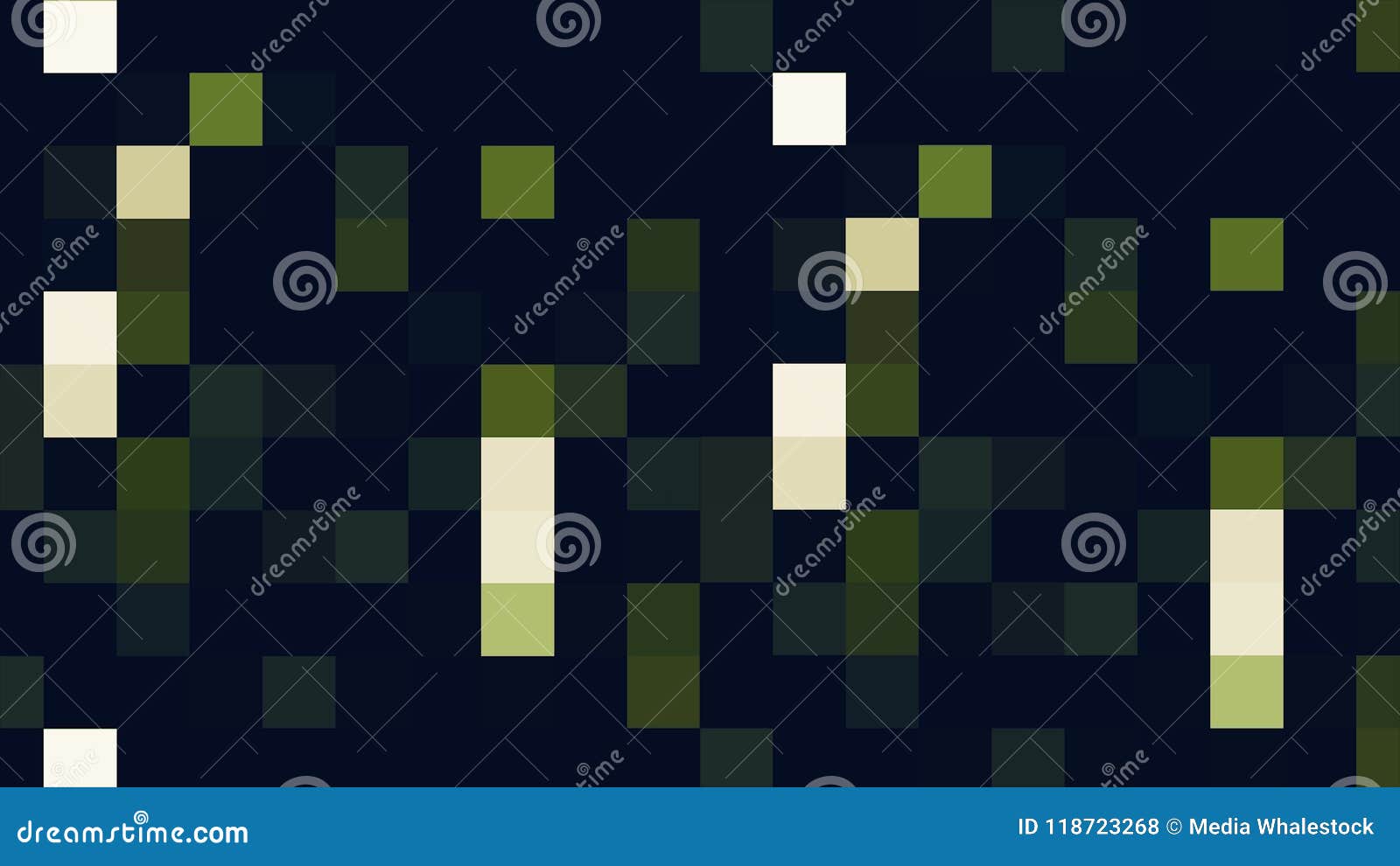 Multicolored Blinking Pixels Motion Background. Colorful Blinking ...