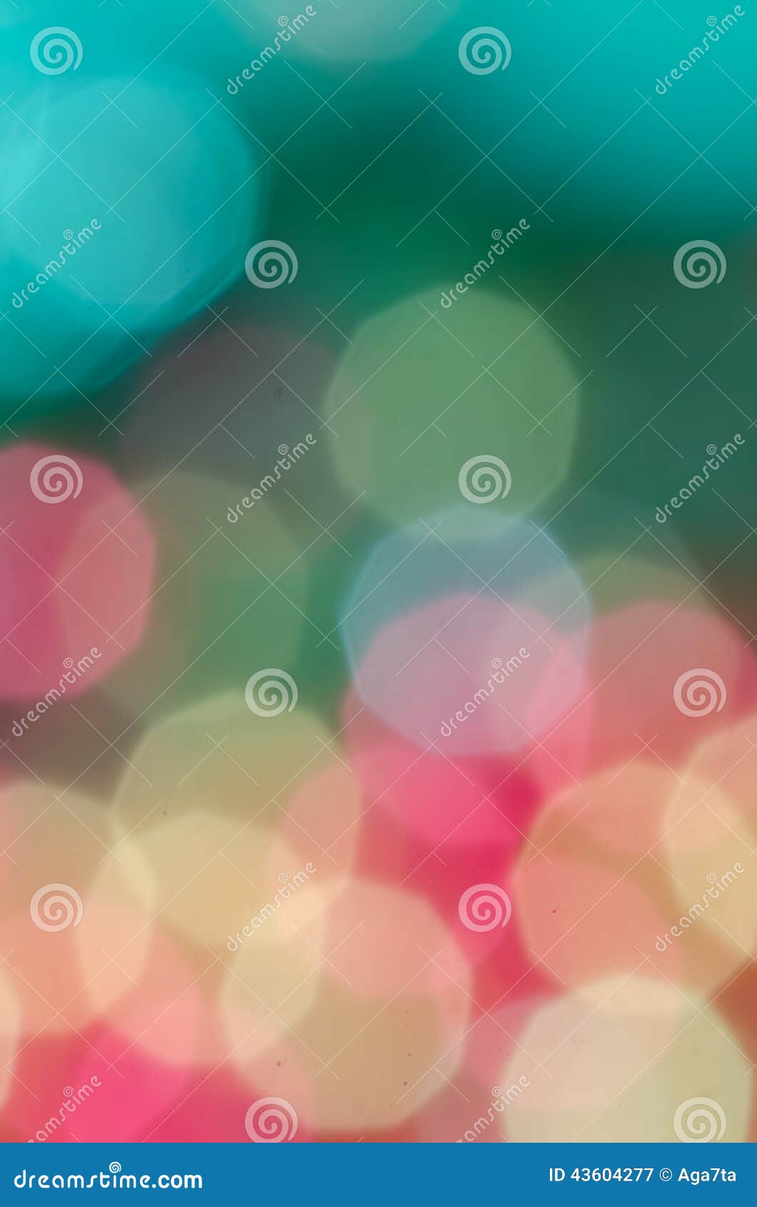 Multicolored Bokeh Lights Background Stock Image - Image of festive ...
