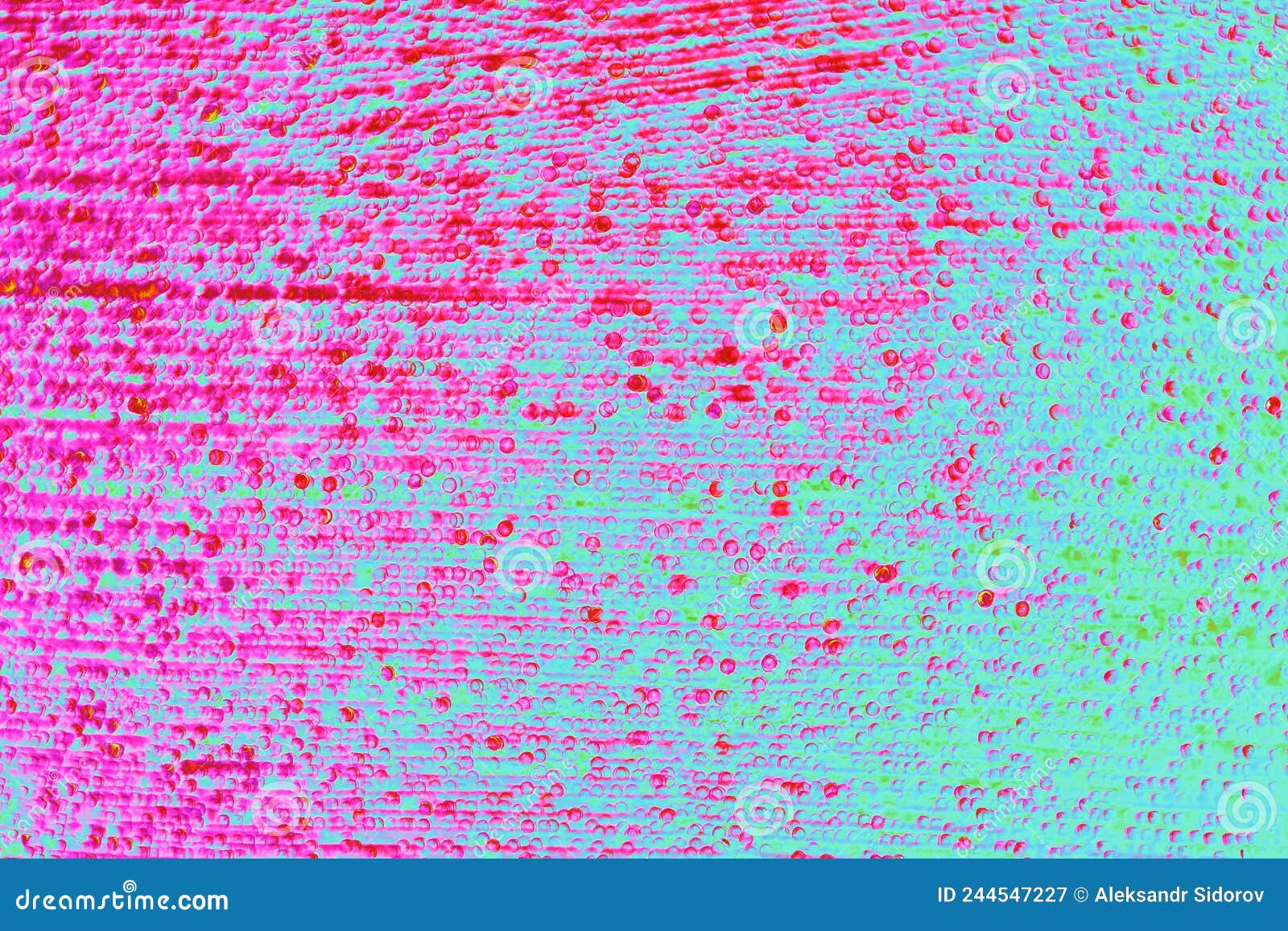 Multicolored Bright Abstract Glowing Colored Bubbles Lined Up in ...