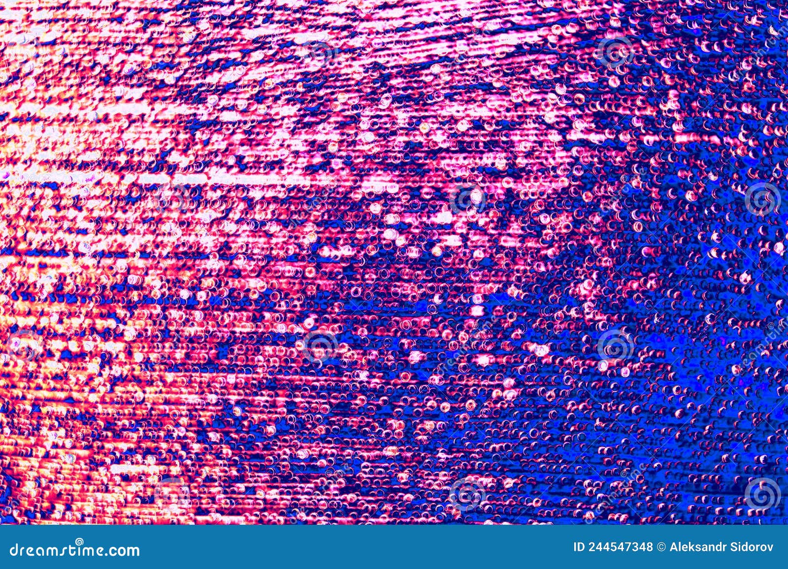 Multicolored Bright Abstract Glowing Colored Bubbles Lined Up in ...