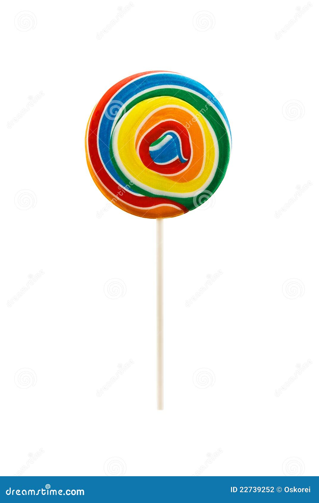 Multicolored Bright Delicious Lolipop. Stock Photo - Image of ...
