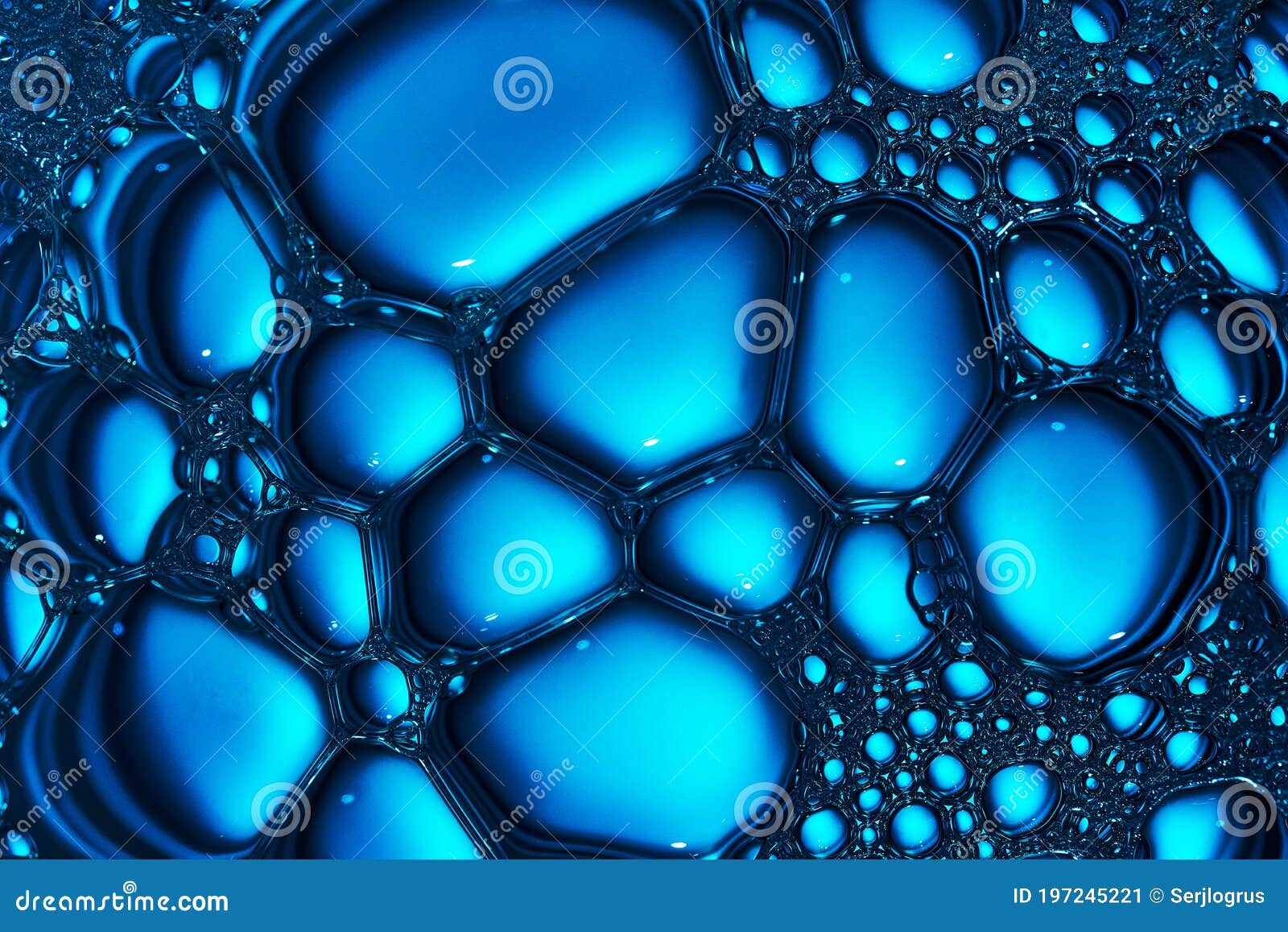 Multicolored Bubbles Abstract Background Design Stock Image - Image of ...