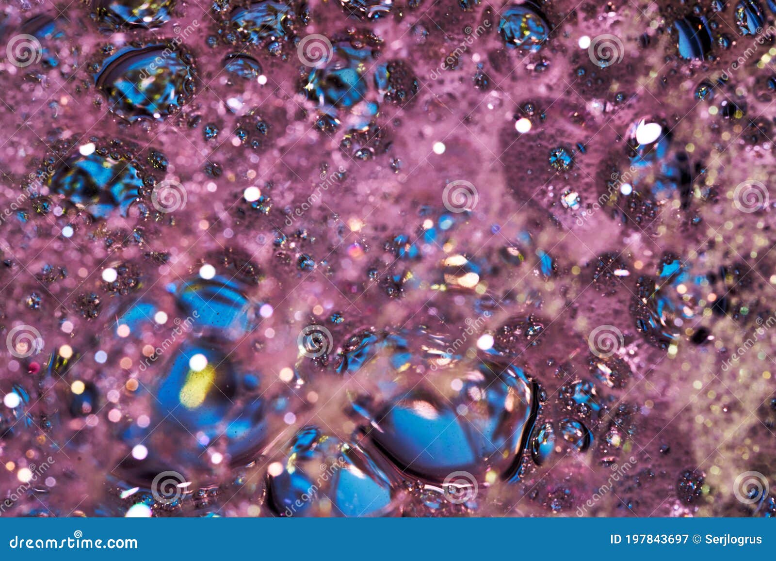 Multicolored Bubbles Abstract Background Design Stock Image - Image of ...