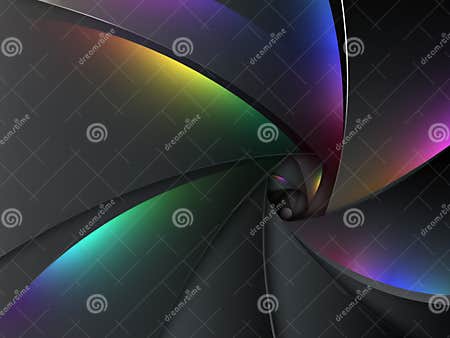 Multicolored Camera Lens Background Stock Illustration - Illustration ...