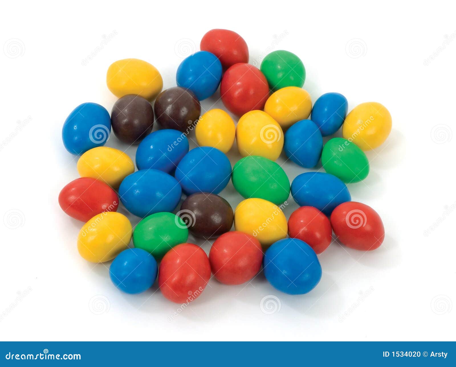 Multicolored candies stock photo. Image of edible, beans - 1534020