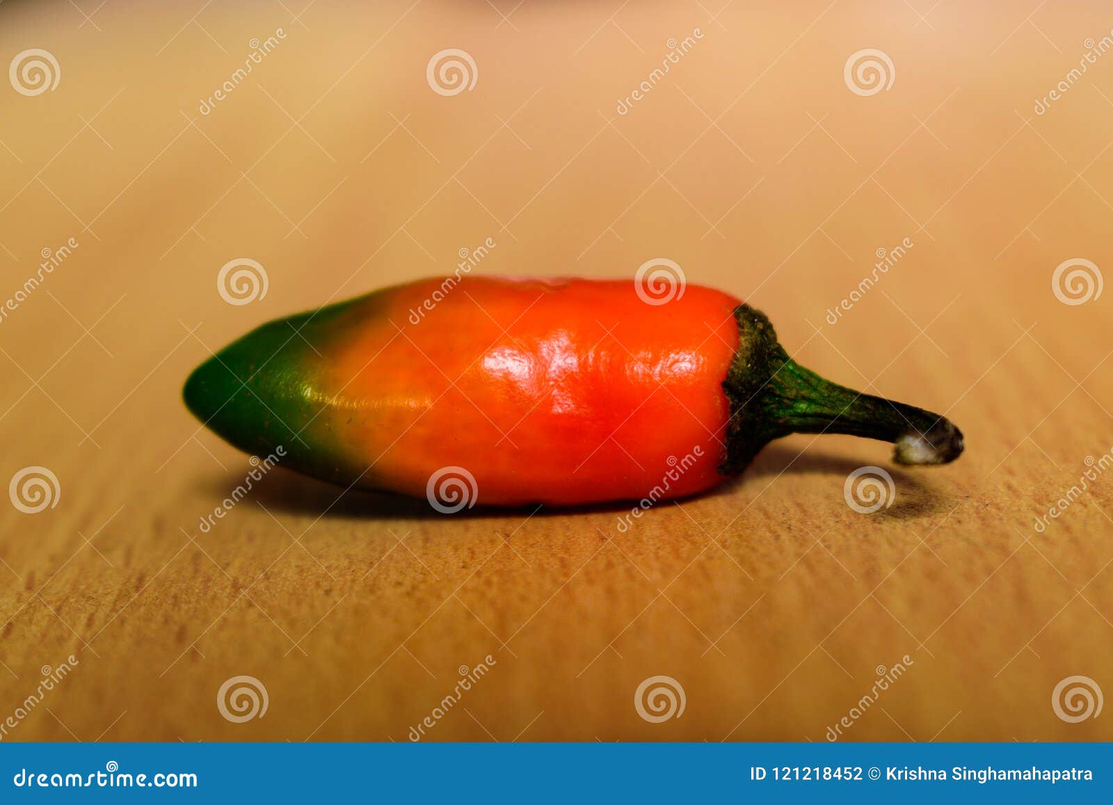 Multicolored Chilli on the Table Stock Photo - Image of form, closeup ...
