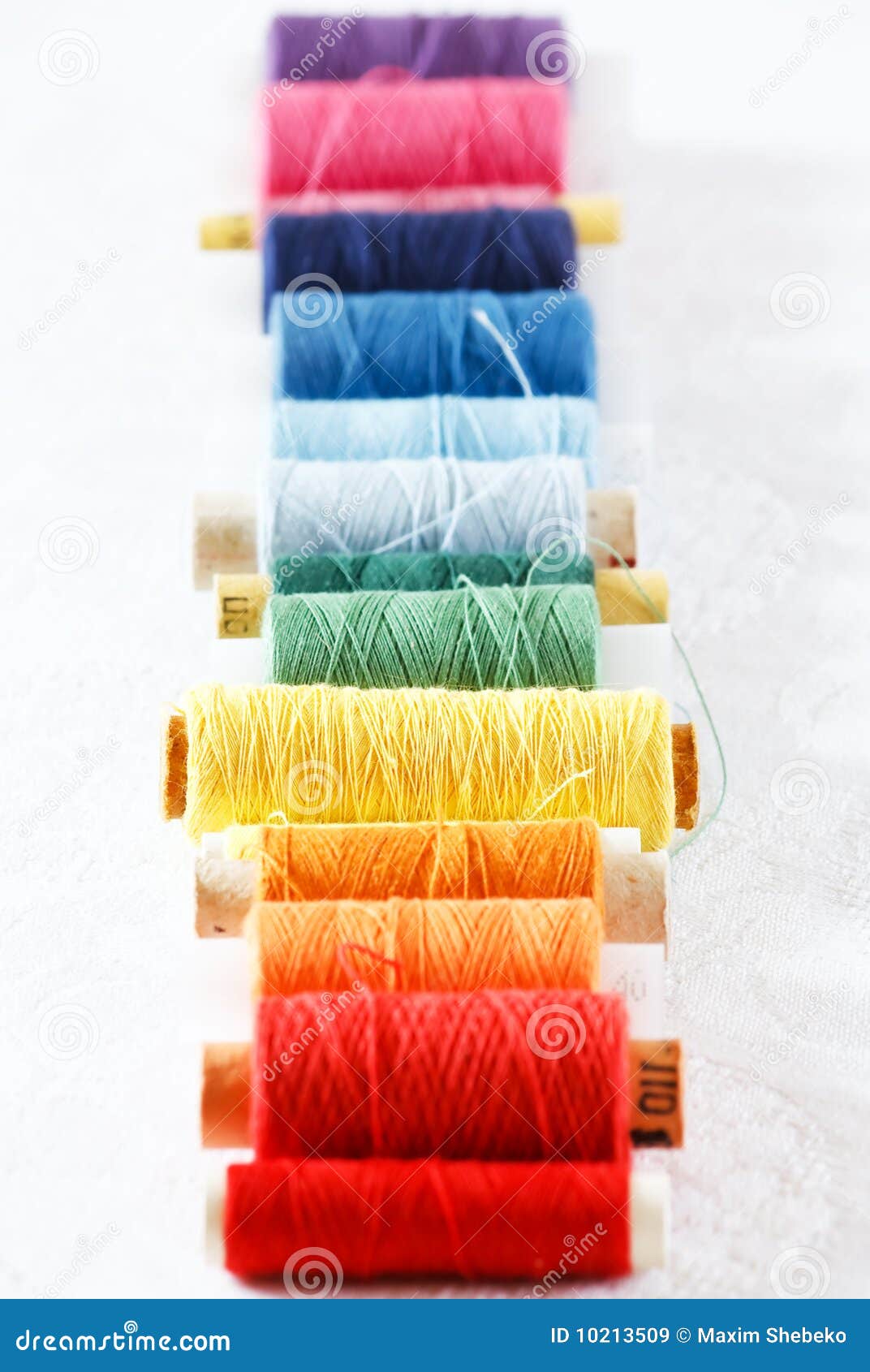 Multicolored Coils of Strings Stock Image - Image of colored, clothing ...