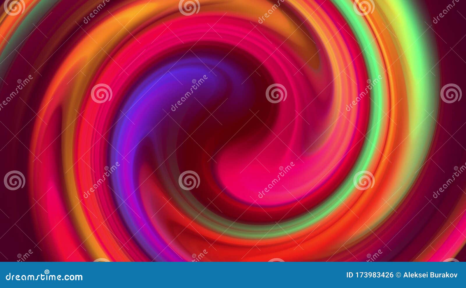 Multicolored Colorful Gradient Colors Shift Cyclically in Loop Smoothly ...