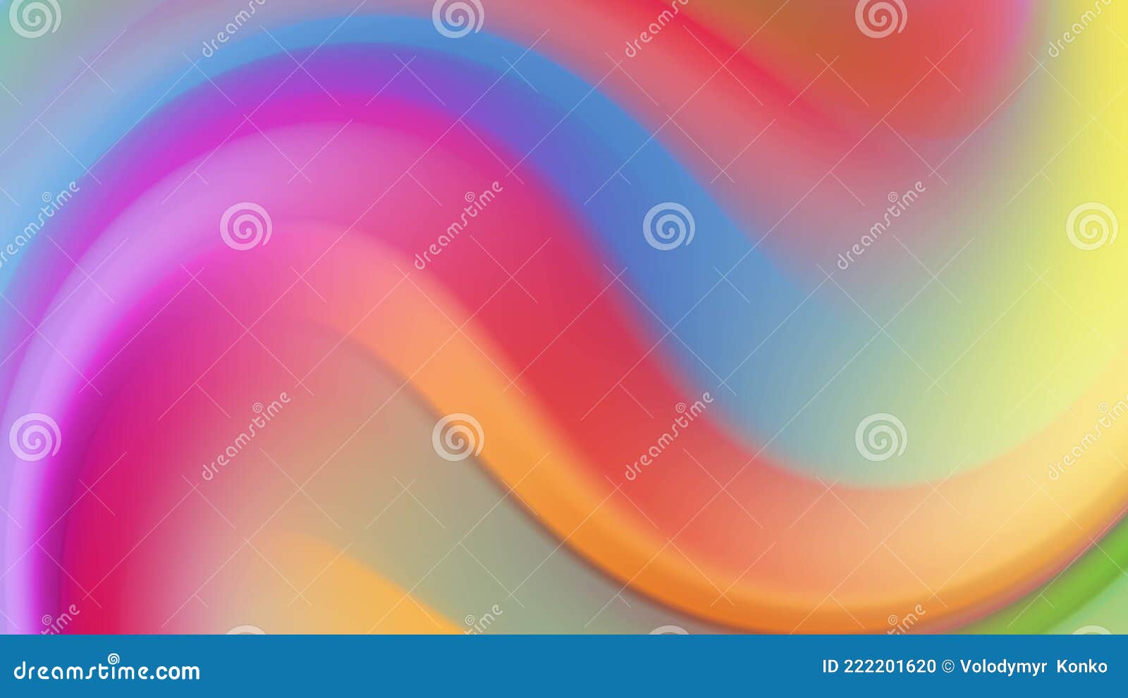 Multicolored Colorful Gradient Colors Shift Cyclically in Loop Smoothly ...
