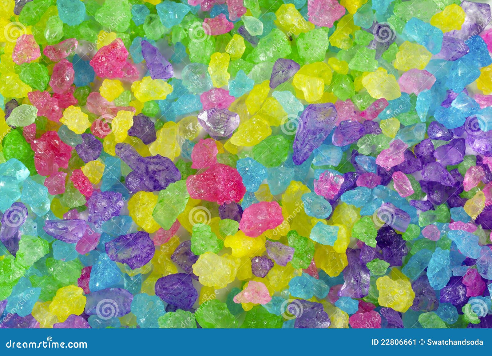 Multicolored Crystal Rock Background Stock Image - Image of color ...