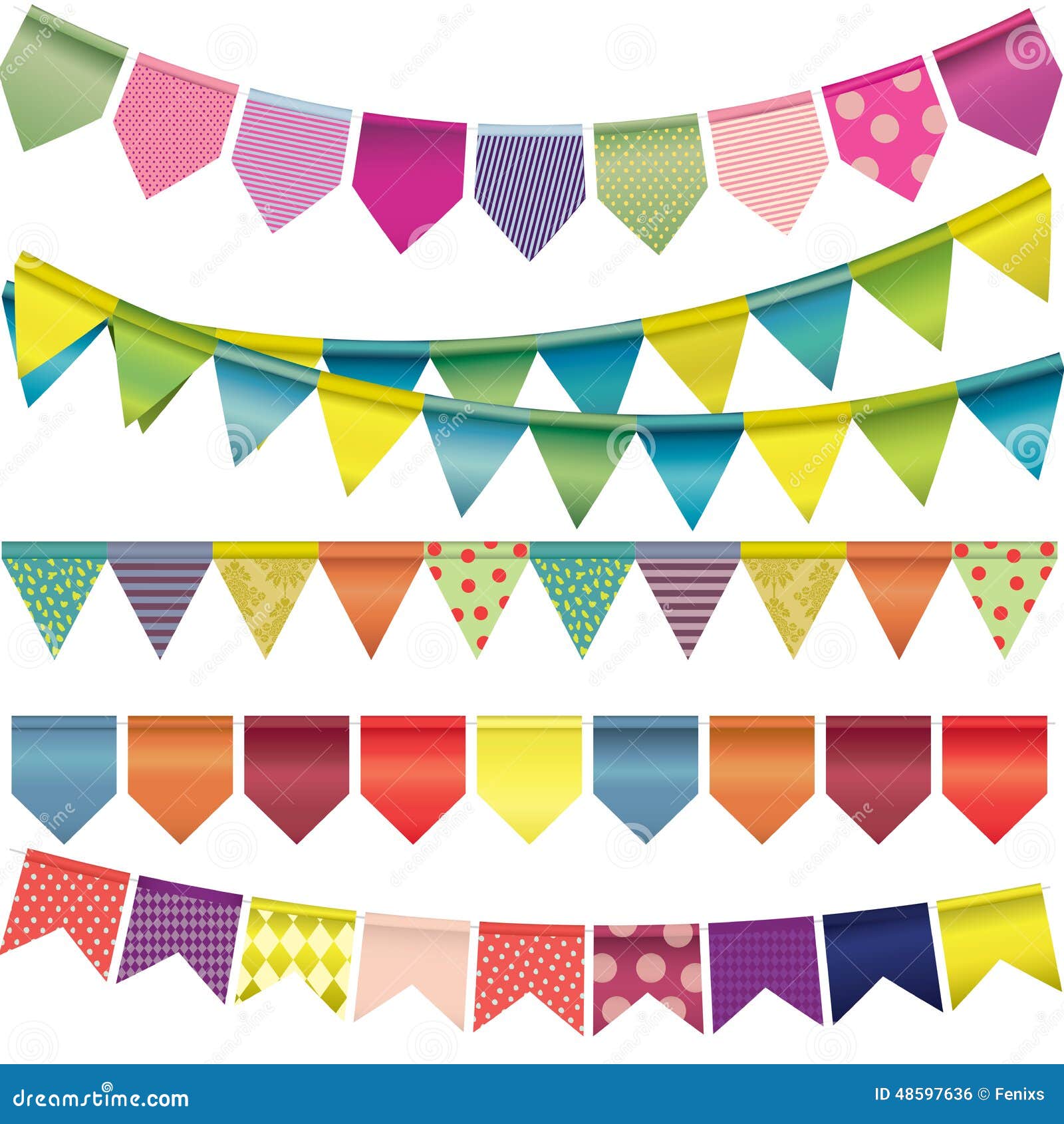 Multicolored Document Slinger Vector Illustratie - Illustration of ...