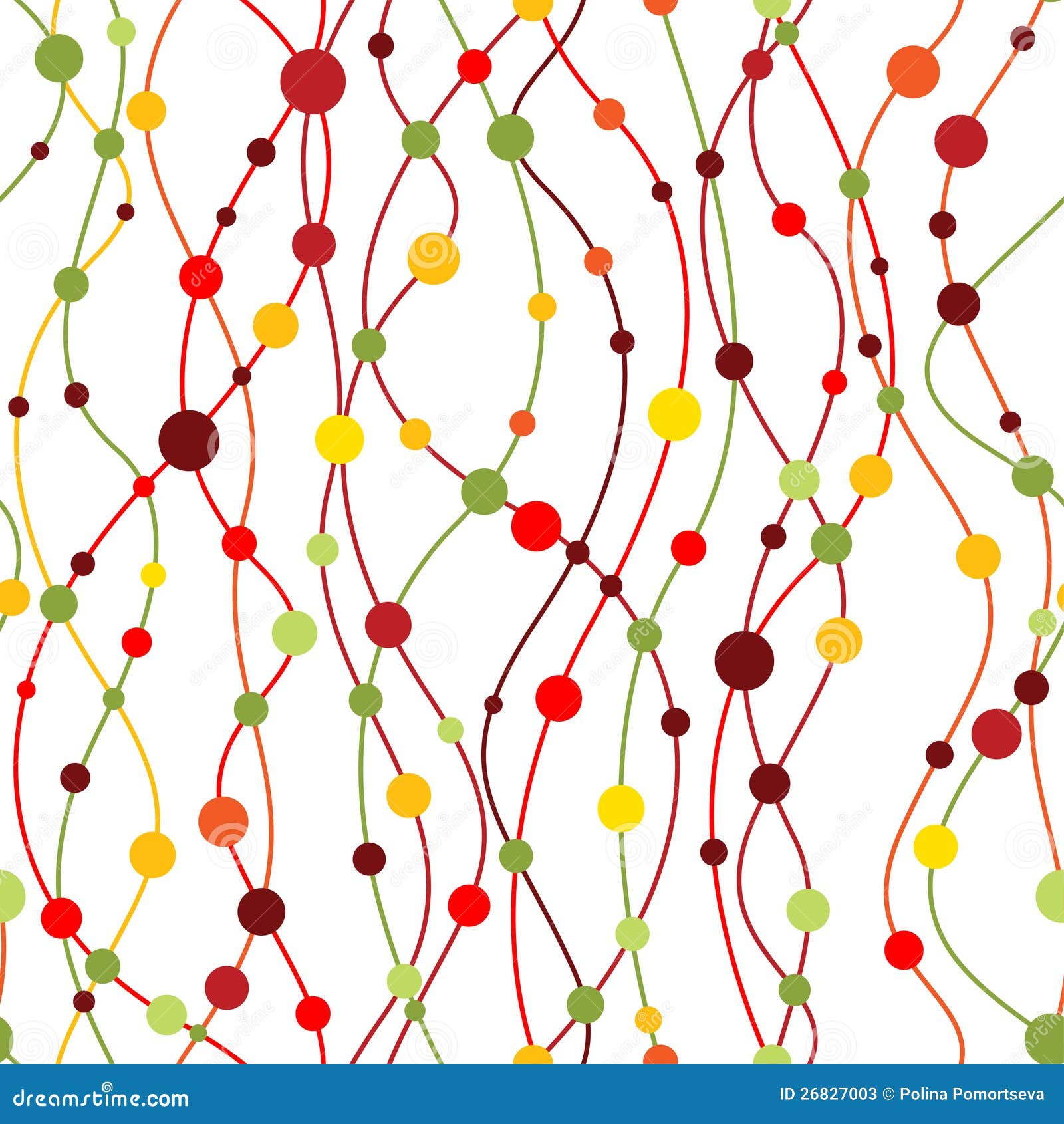 Multicolored Dot Background Stock Vector - Illustration of circles ...