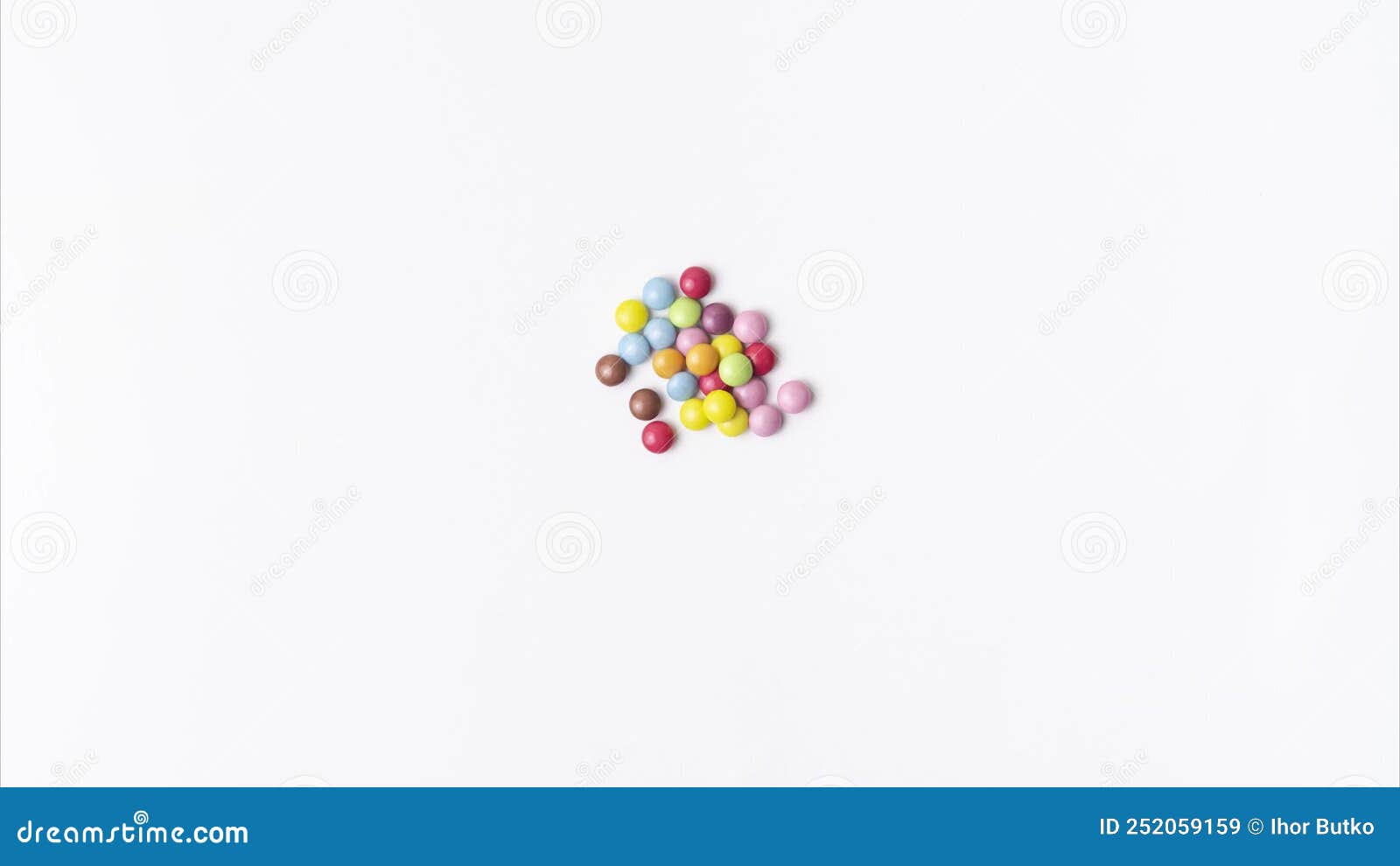 Stop Motion of Multicolored Dragee Make Text Hello Stock Video - Video ...