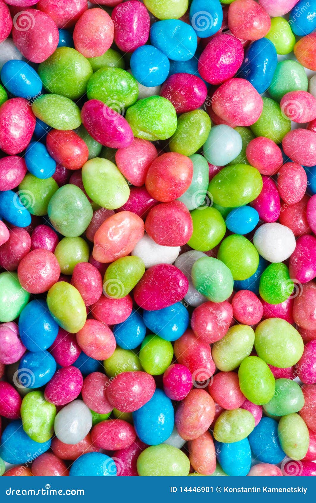 Multicolored Dragee Drop Candy Stock Image - Image of cheerful, candy ...