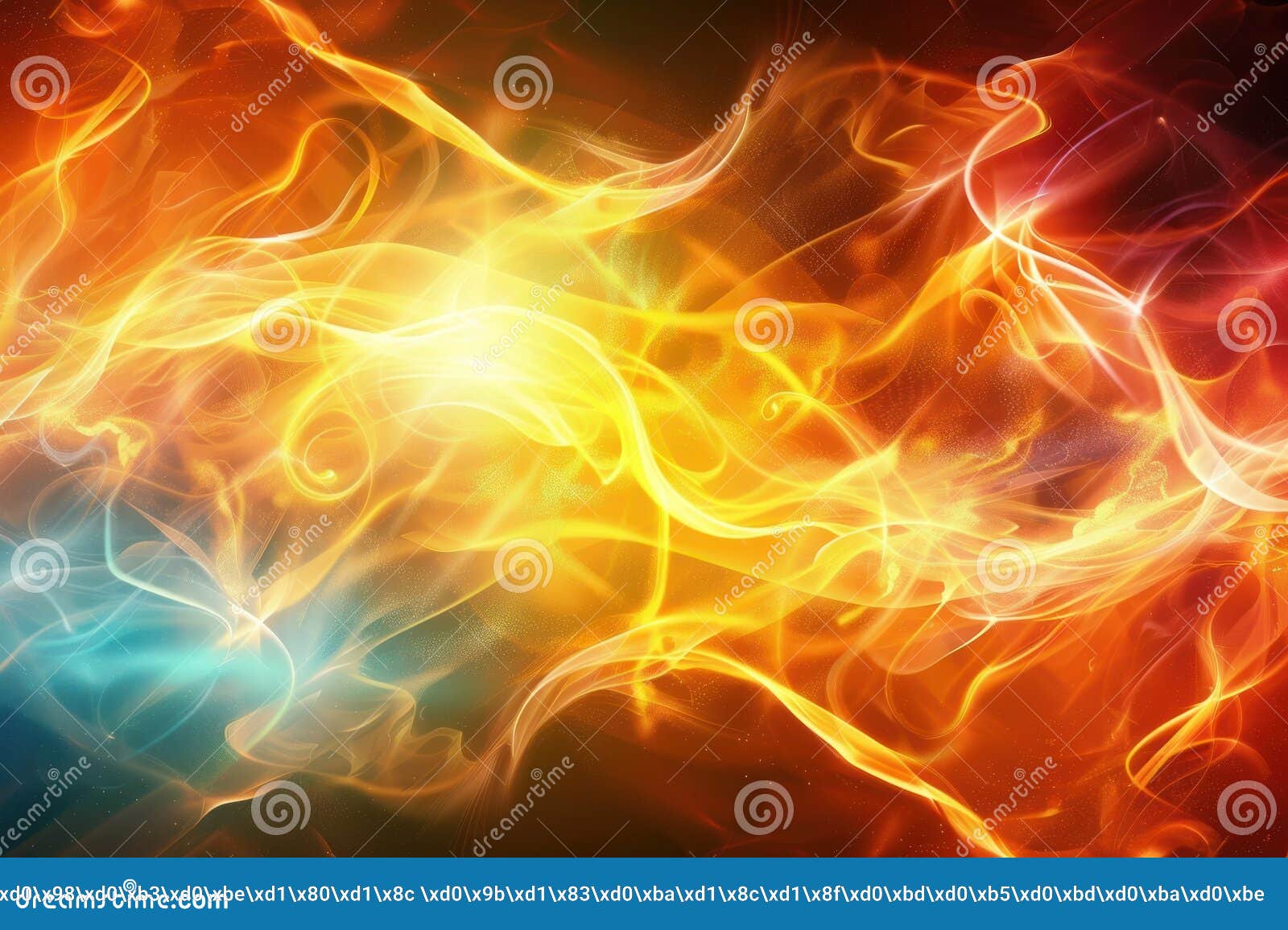 Multicolored Energy Flow Background Design Stock Illustration ...