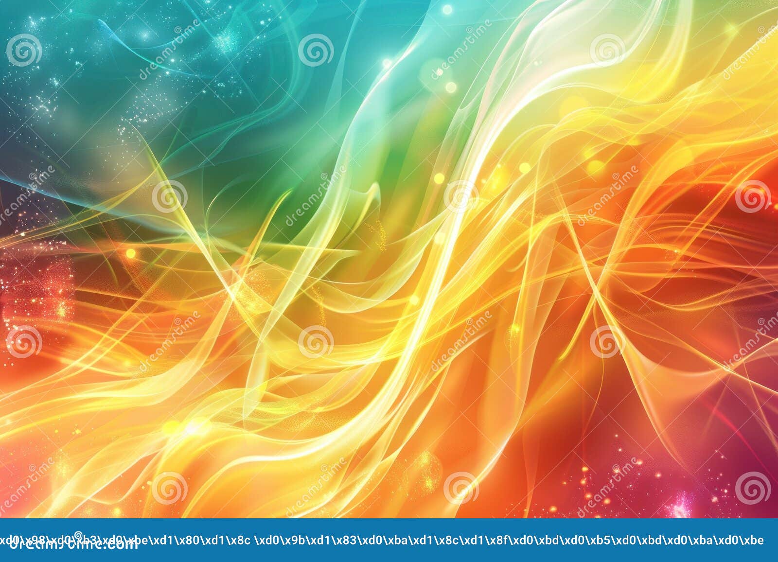 Multicolored Energy Flow Background Design Stock Photo - Image of magic ...