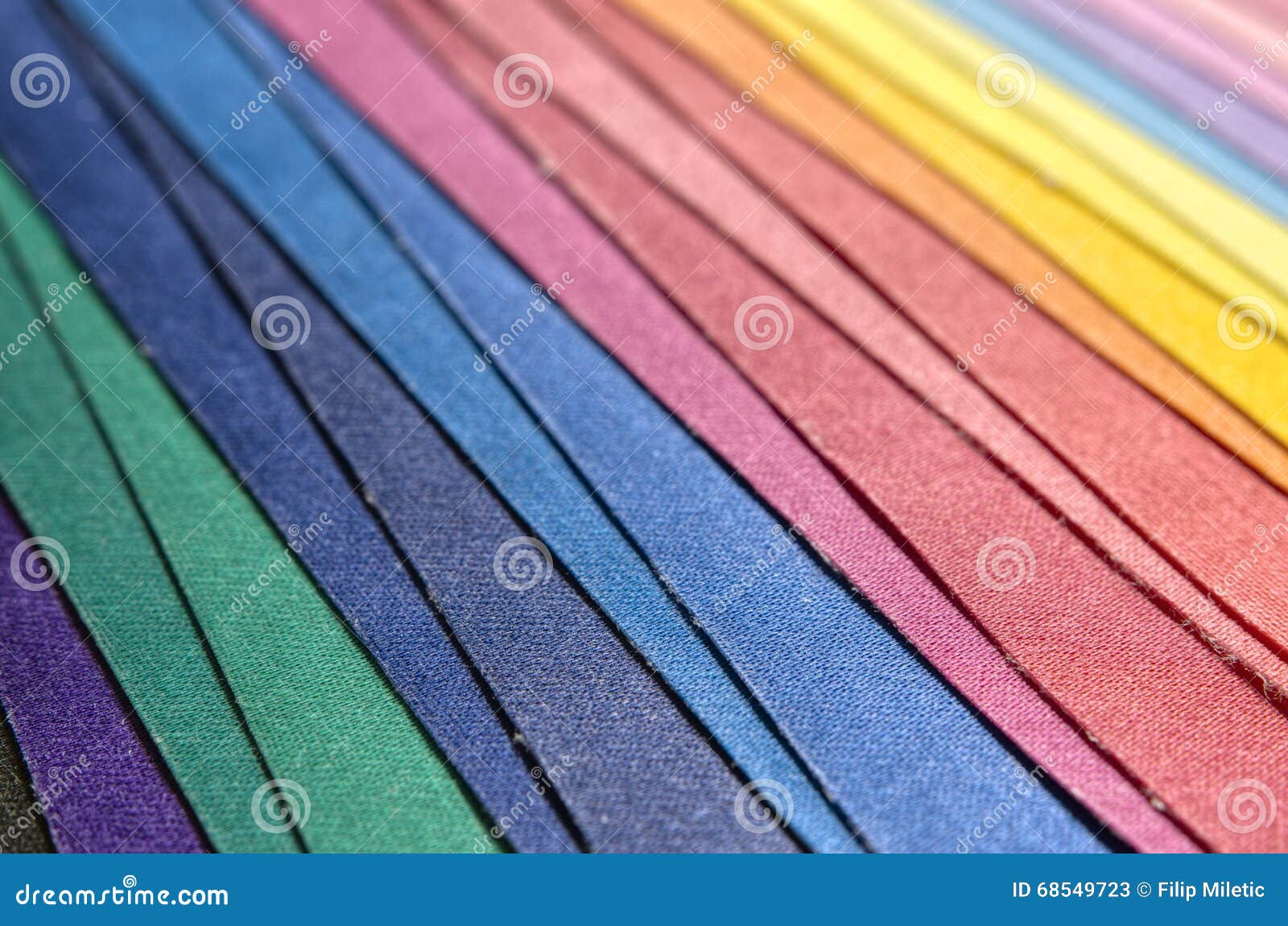 Multicolored fabric stack stock image. Image of colorful - 68549723